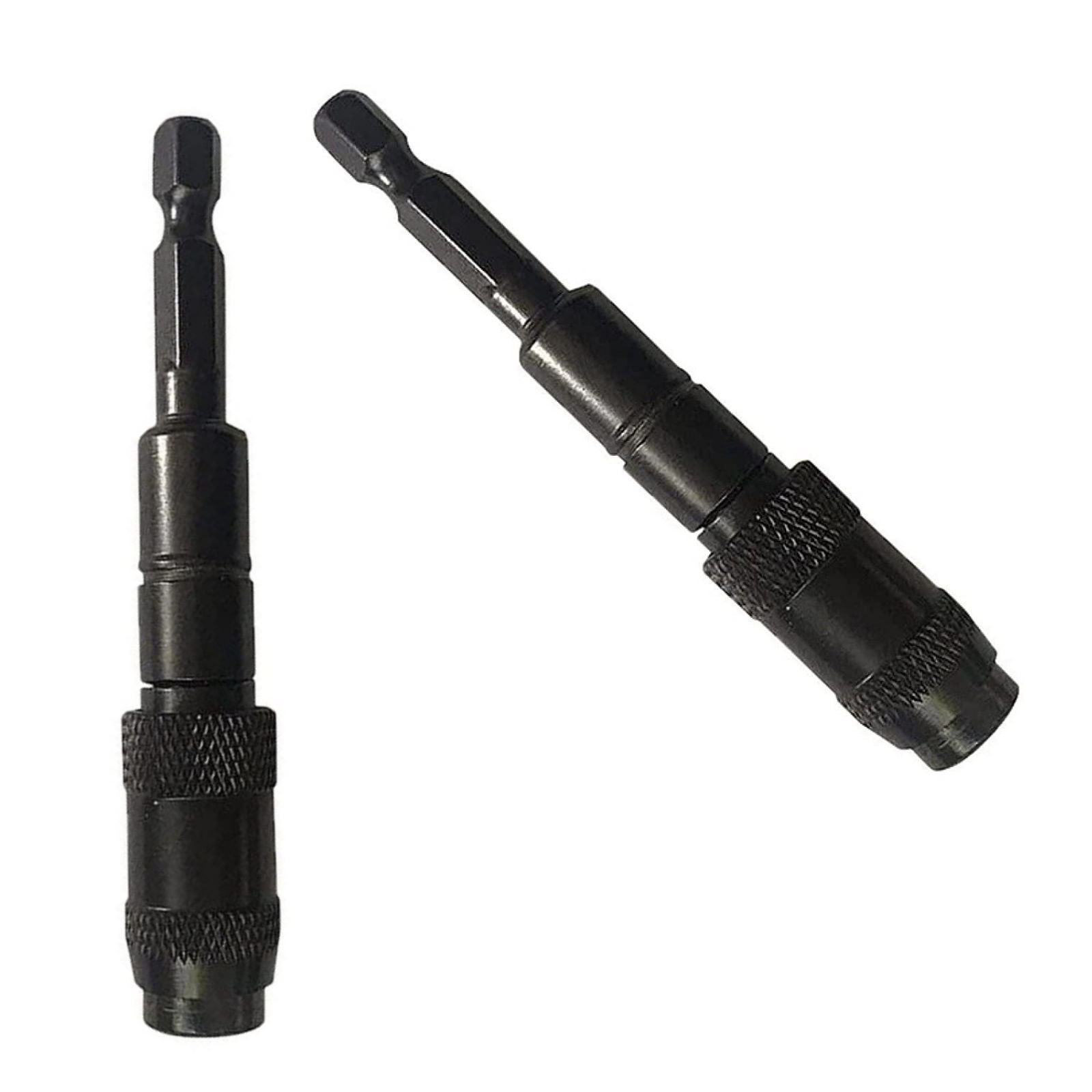JIAHAOO Pivoting Drill Bit Extender 2 Pack 1/4 Hex Magnetic Bit Holder ...