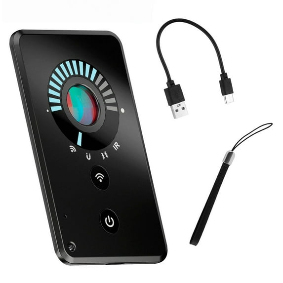 JIAHAOO Portable Signal Detector Magnetic Field Scanner Infrared Red Light for Business ...