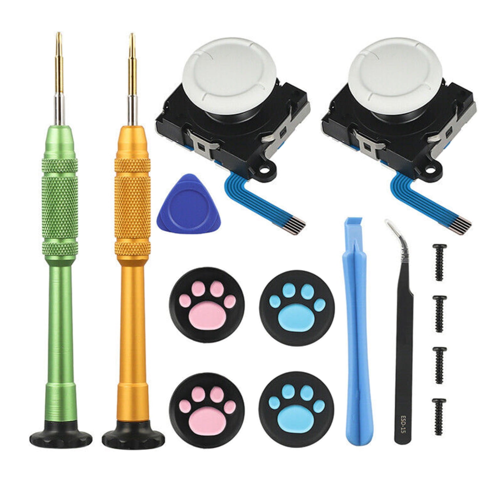 JIAHAOO Precision Joystick Set for Nintendo Switch/Lite Durable Plastic ...