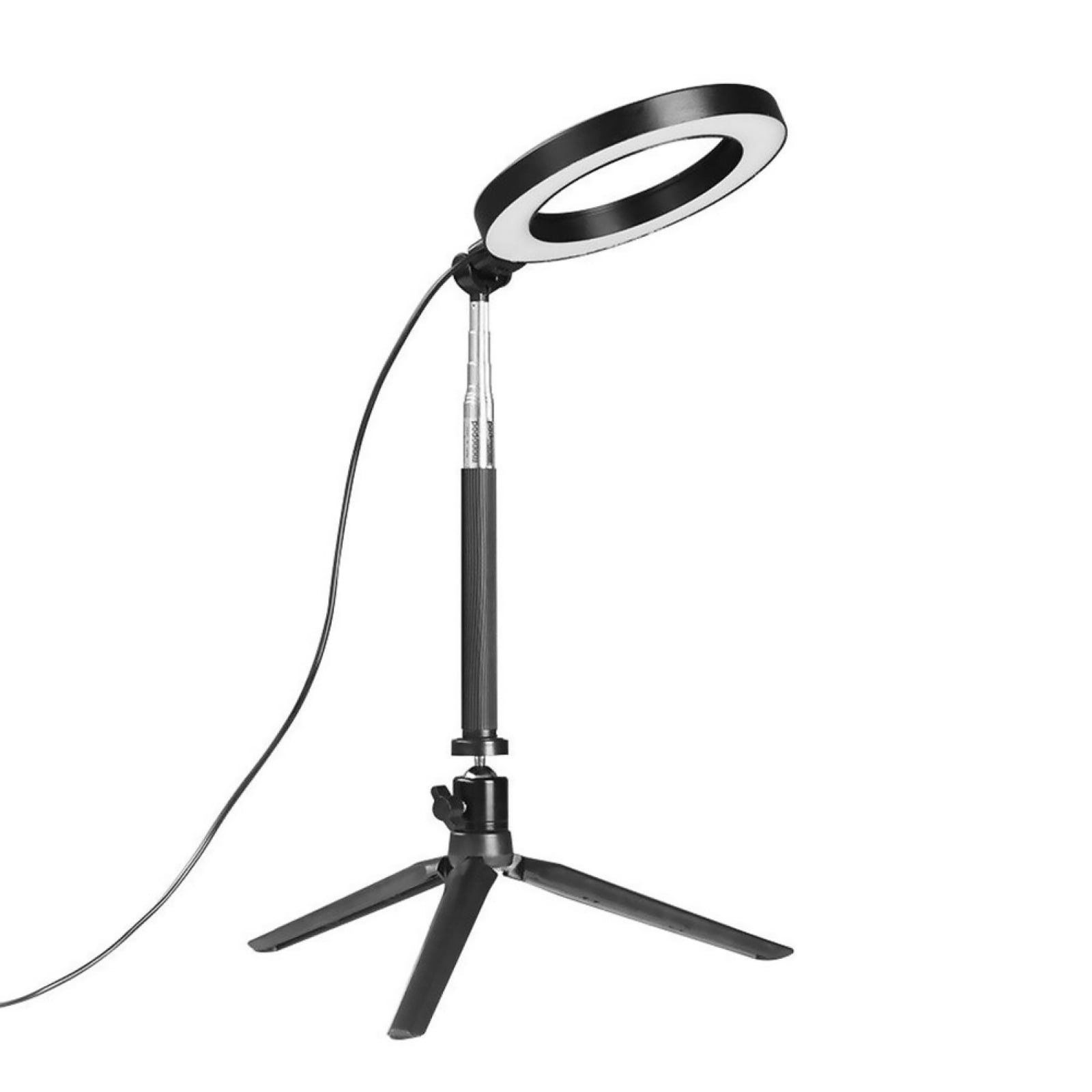 JIAHAOO Professional LED Ring Light for Studio, 127cm Max Height Stand ...