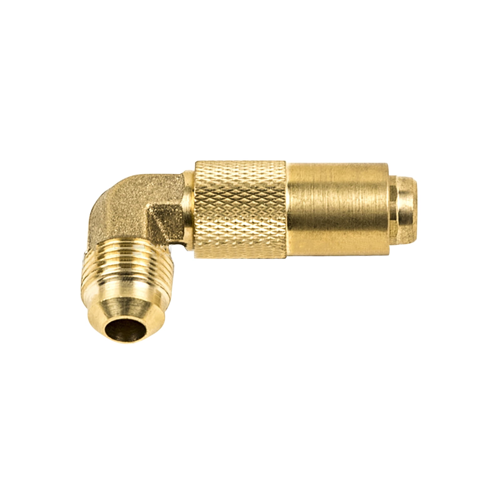 JIAHAOO Propane Adapter Elbow Brass 90 Degree 3/8” Male Flare for RV ...