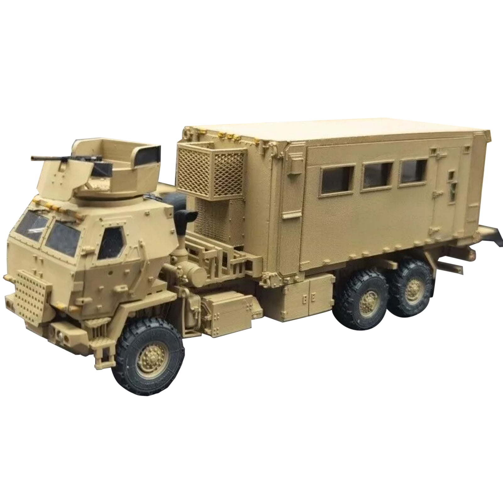 JIAHAOO Resin U.S. Army M1087 Tactical Command Center Model 1:72 Scale ...