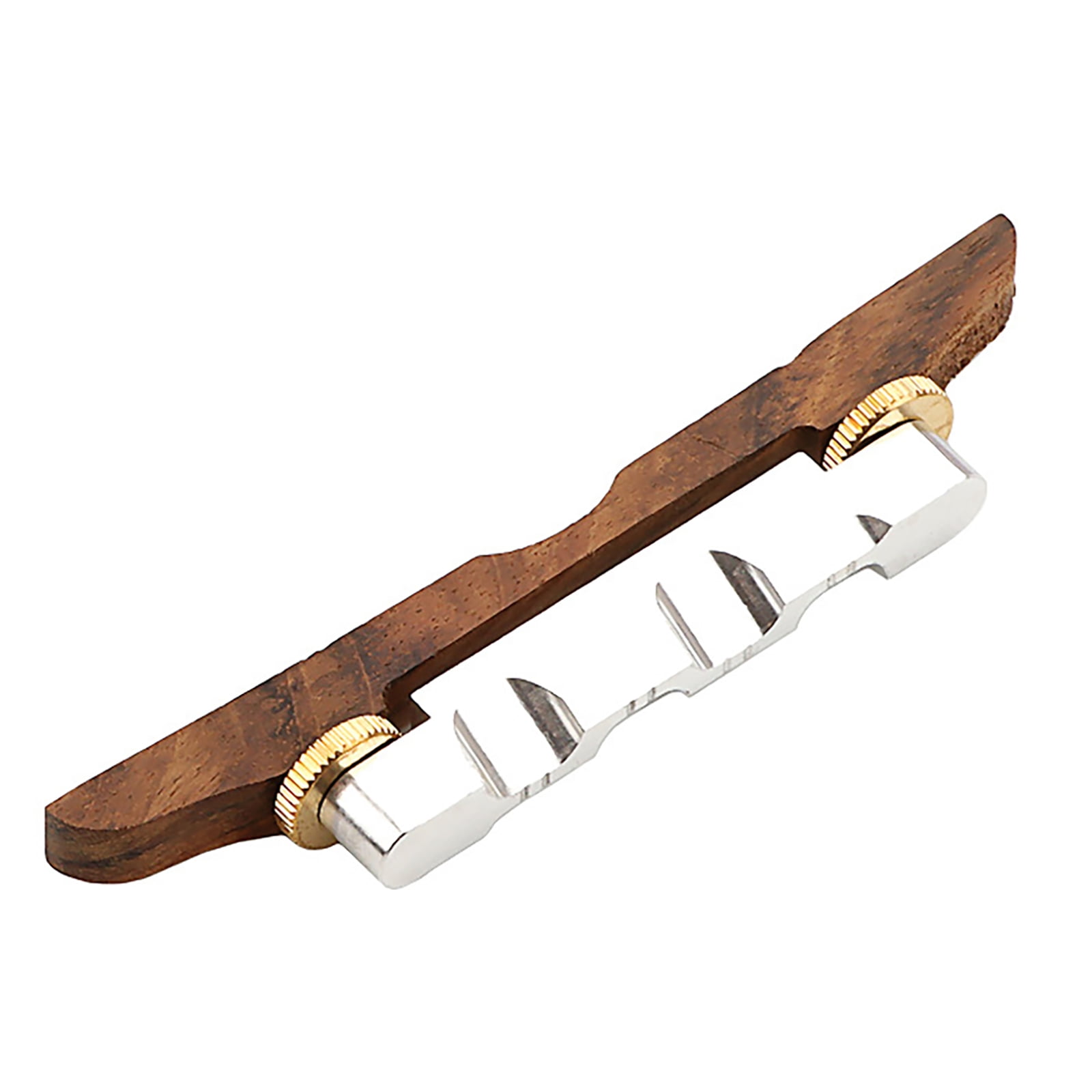 JIAHAOO Rosewood Metal Adjustable Guitar Bridge for Archtop Mandolins ...