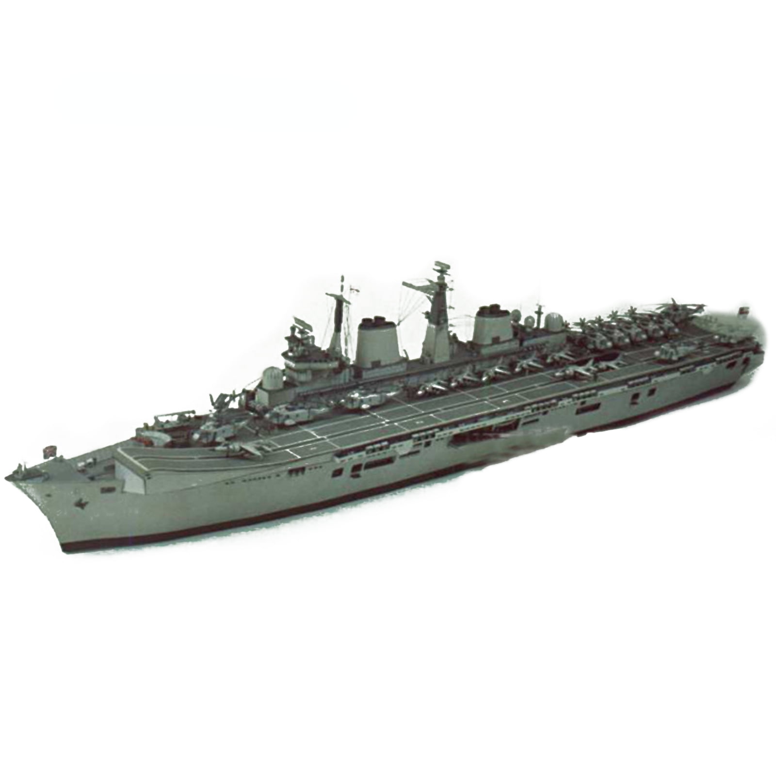 JIAHAOO Scale Paper Model Kit: HMS Invincible Aircraft Carrier (R05 ...