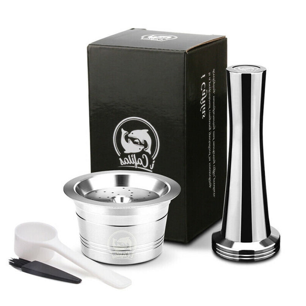 JIAHAOO Stainless Steel Coffee Capsule Kit, Compatible with ALDI ...