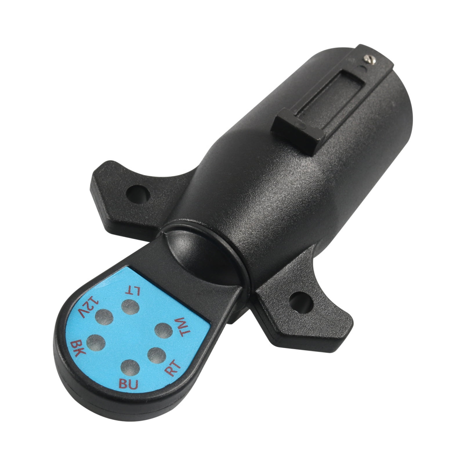 JIAHAOO Trailer Connector Tester 7-Way US Plug LED Indicators Durable ...