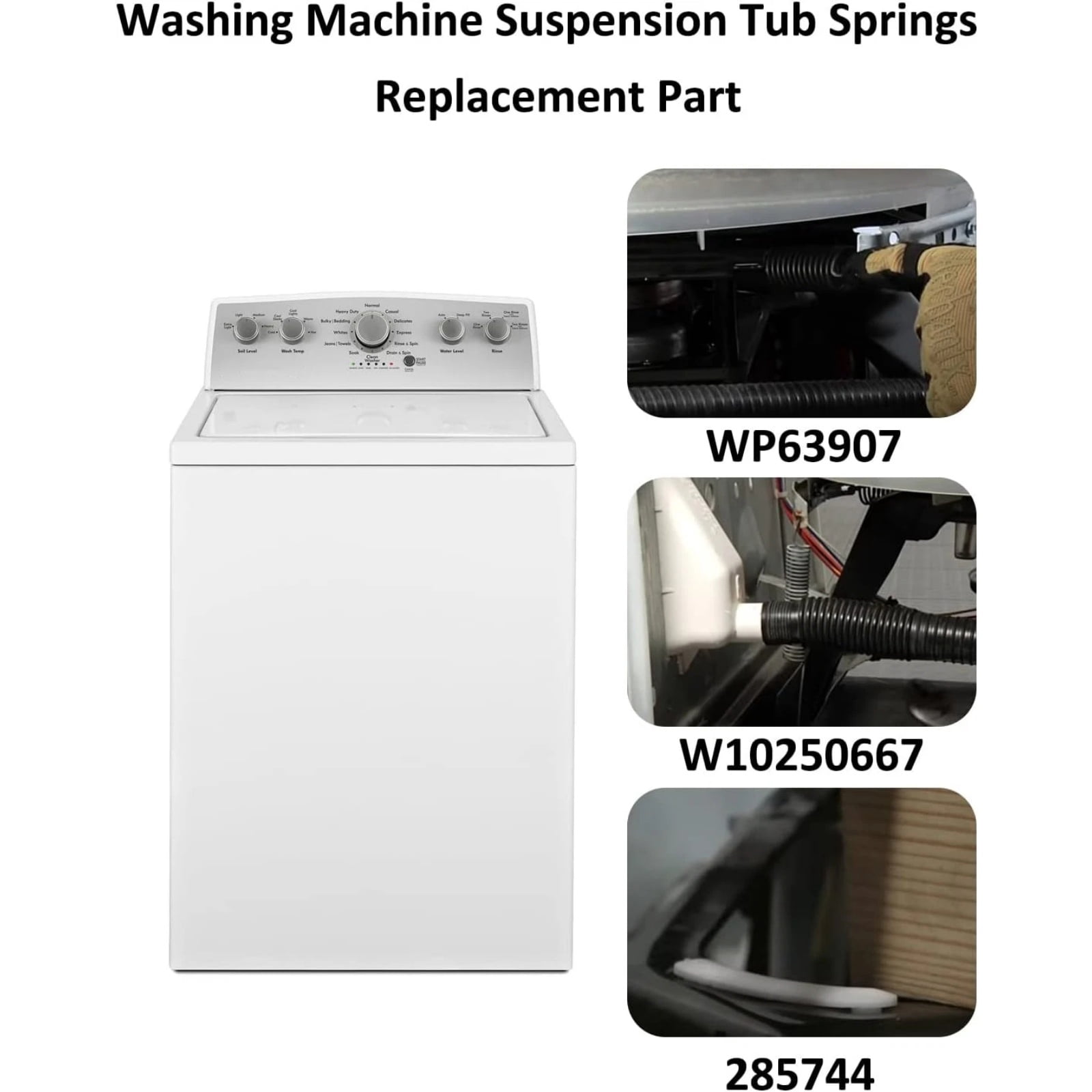 JIAHAOO Washing Machine Balance Assembly Replacement Parts Metal For ...