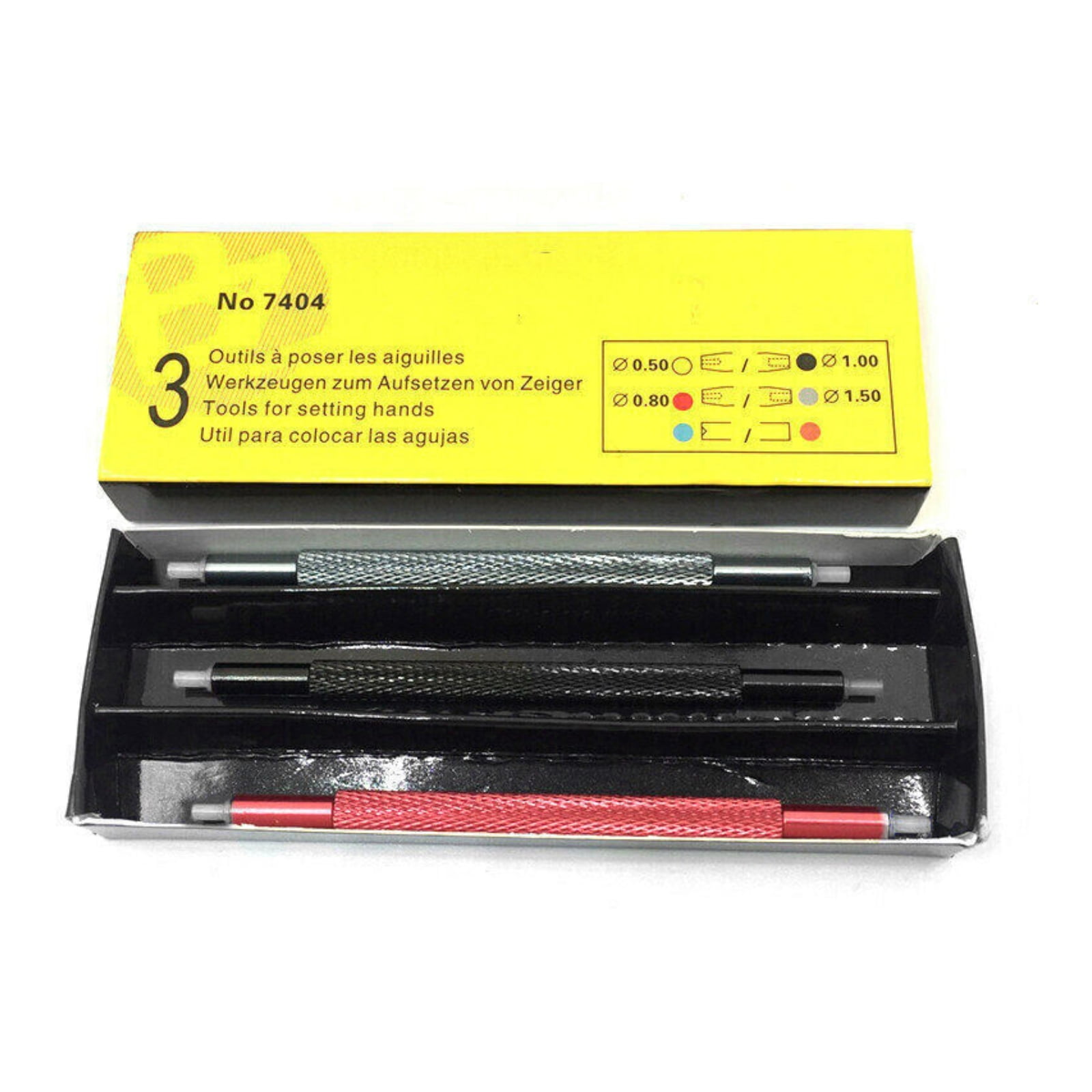 JIAHAOO Watch Hand Setting Tool for Precise Work 3 Piece Set 11.1cm ...