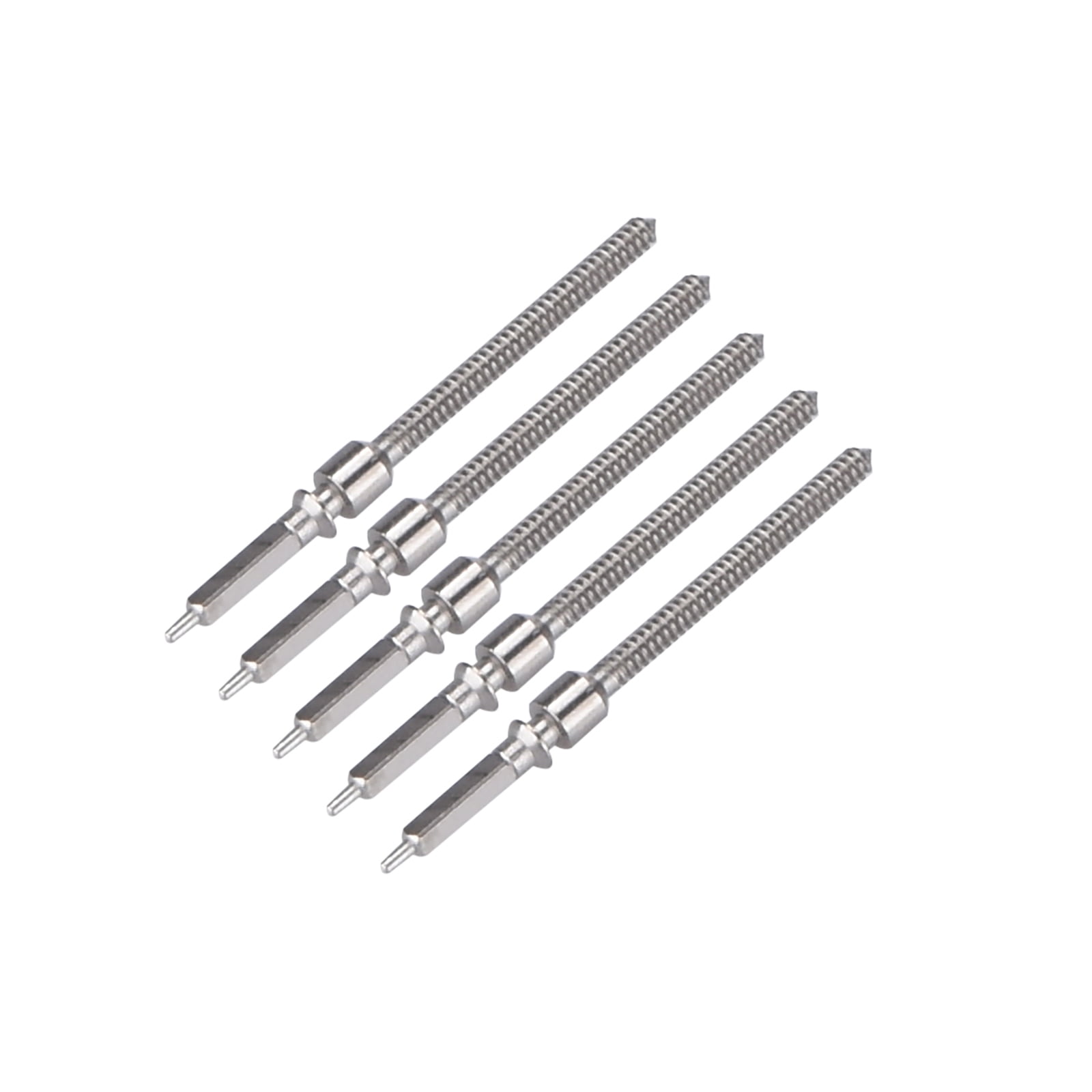 JIAHAOO Winding Stems 5PCS Steel Watch Repair Parts Easy Install ...