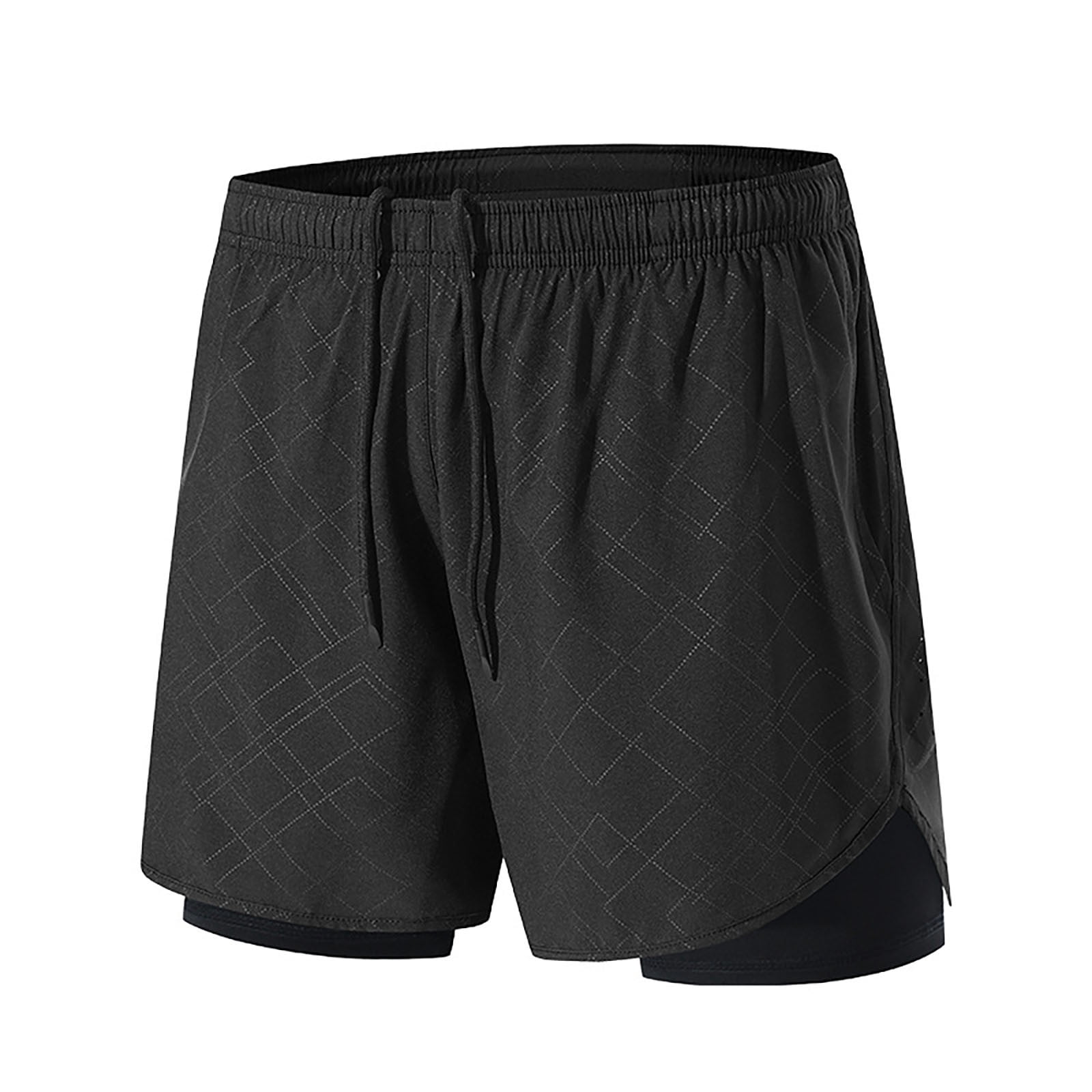 JIAHONG Mens Swim Trunks Quick Dry with Mesh Liner Pockets ...