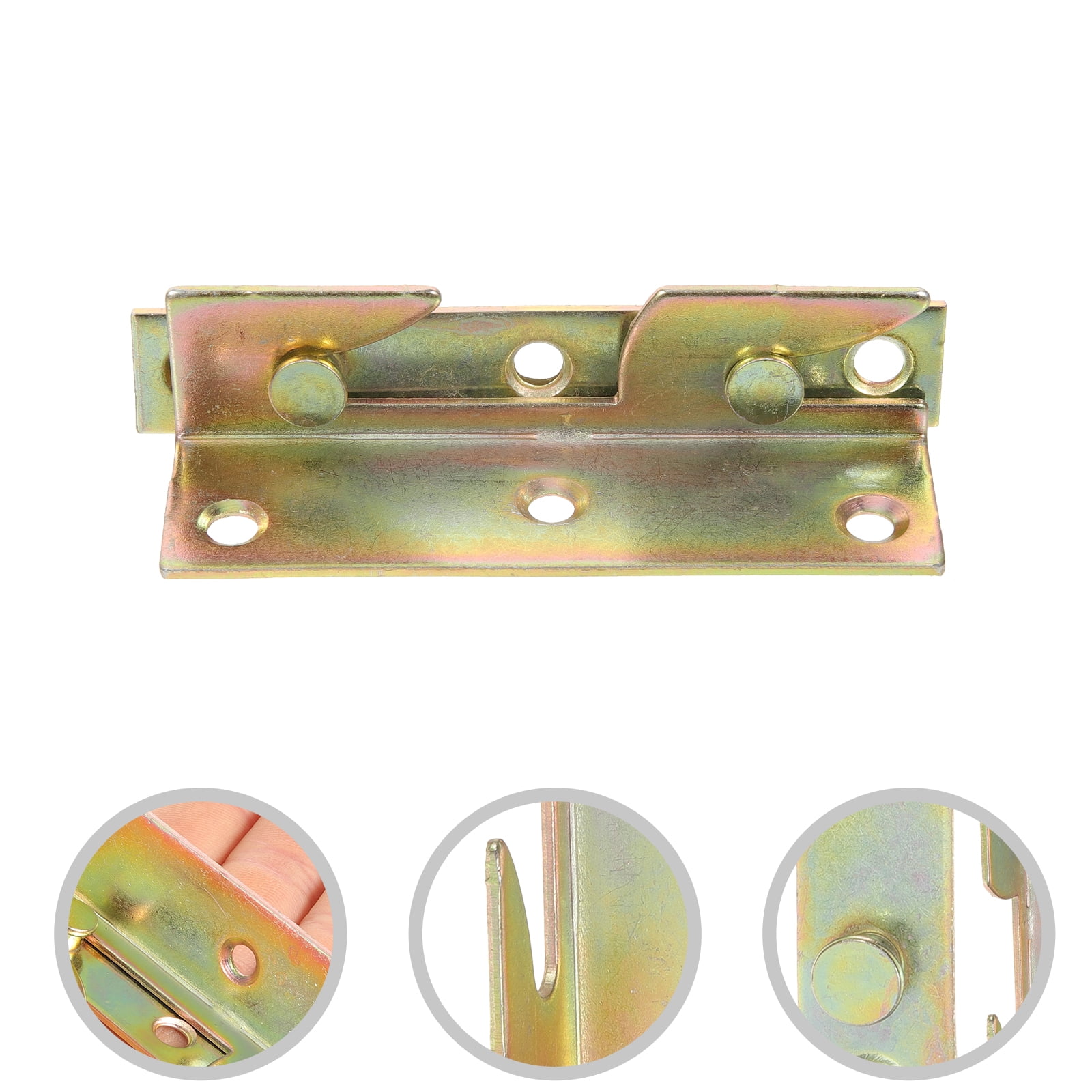 NUOLUX Bed Frame Brackets Assorted Color 8Pcs Bed Replacement Parts ...