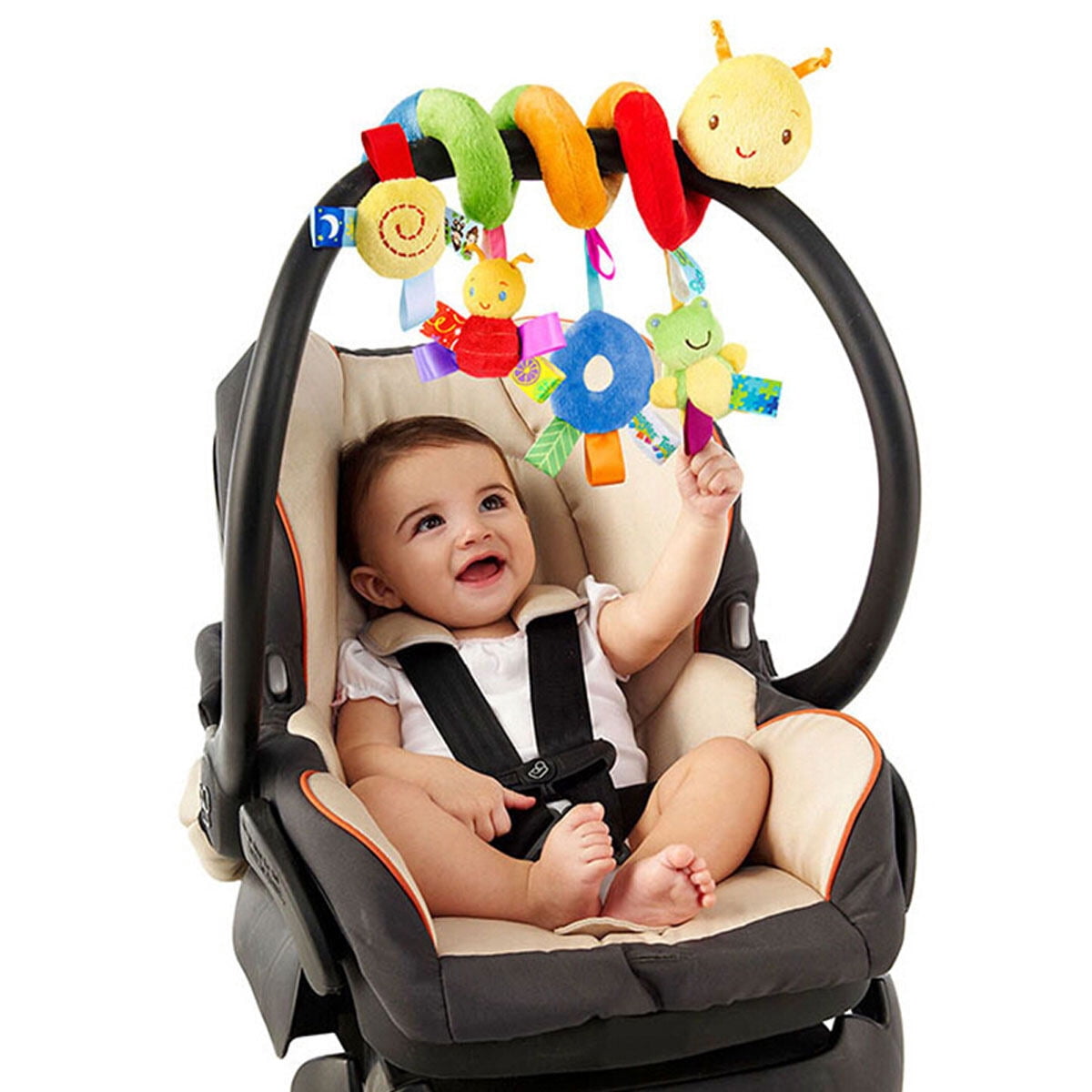 JIAHUI Baby Toys for 0-6 Months, Car Seat Toys for Babies, Stroller Toy ...