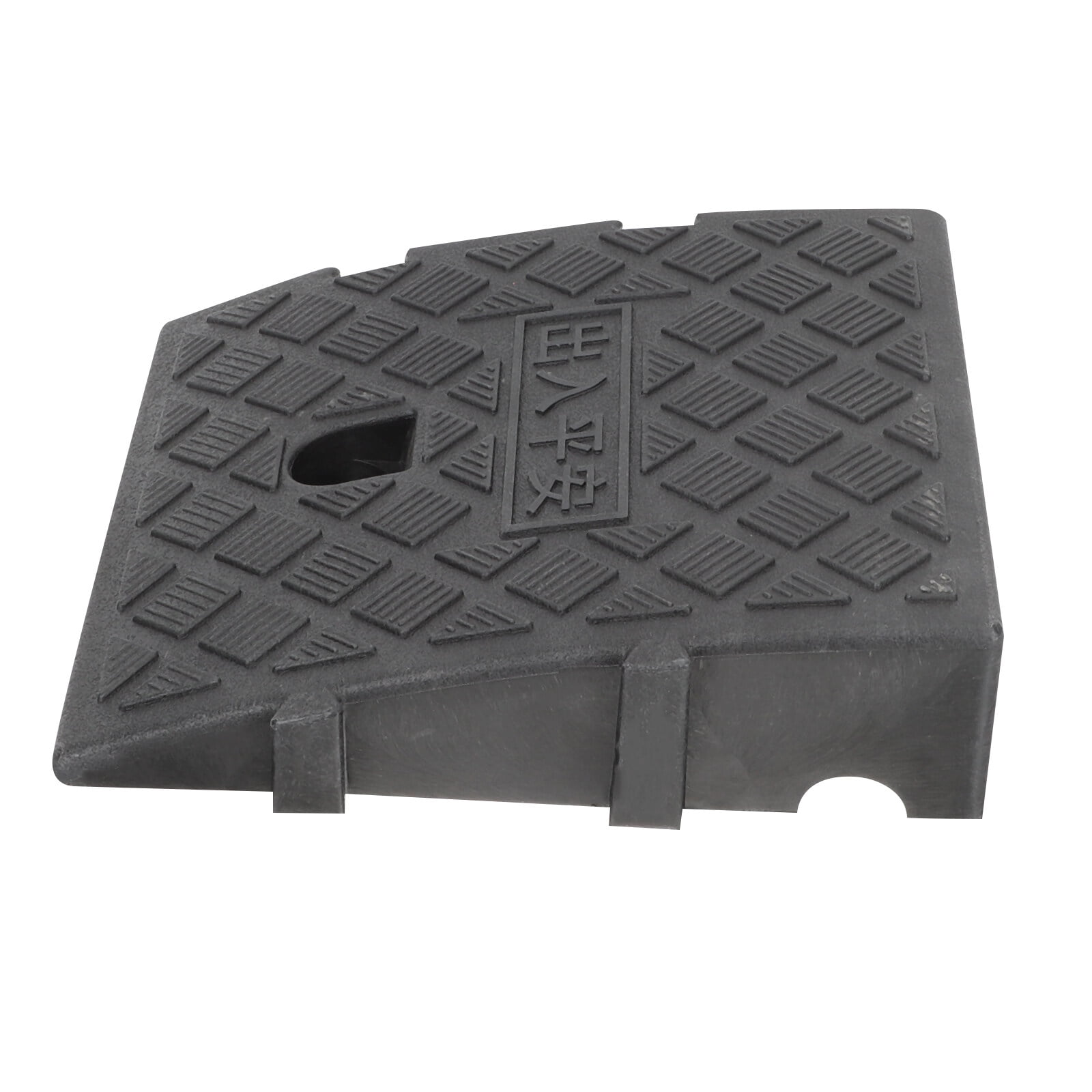 JIAHUI Rubber Car Curb Ramps, Portable Lightweight Threshold Ramp Set ...