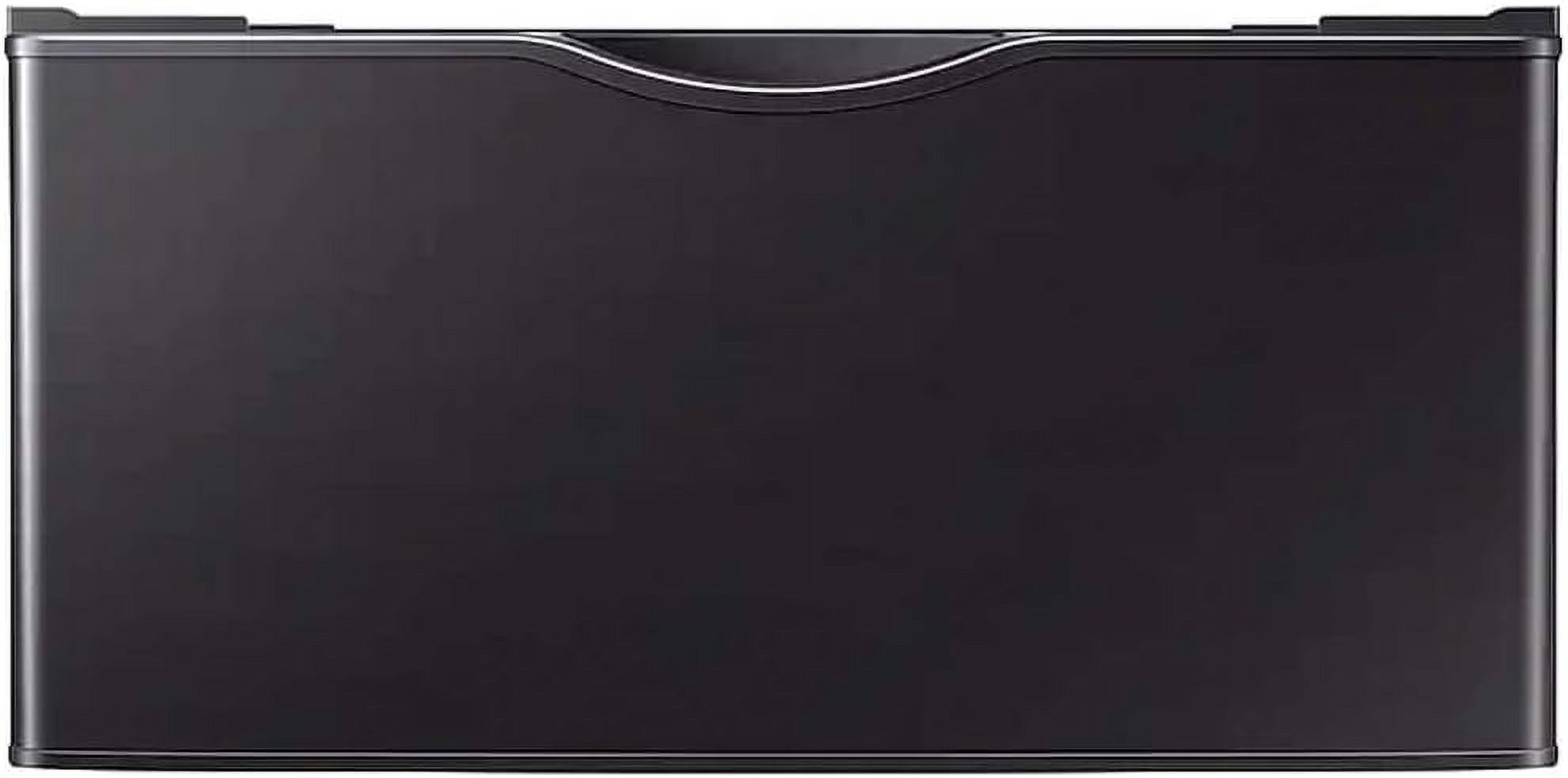 JIAJIA 27-Inch Washer Dryer Pedestal Stand w/ Pull Out Laundry Storage ...