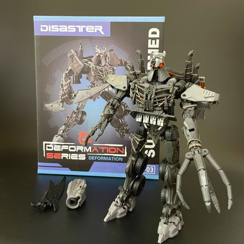 JIALEHUANG 15CM Cool Transformation Robot Movie Toy KO JB01 Anime Car ...