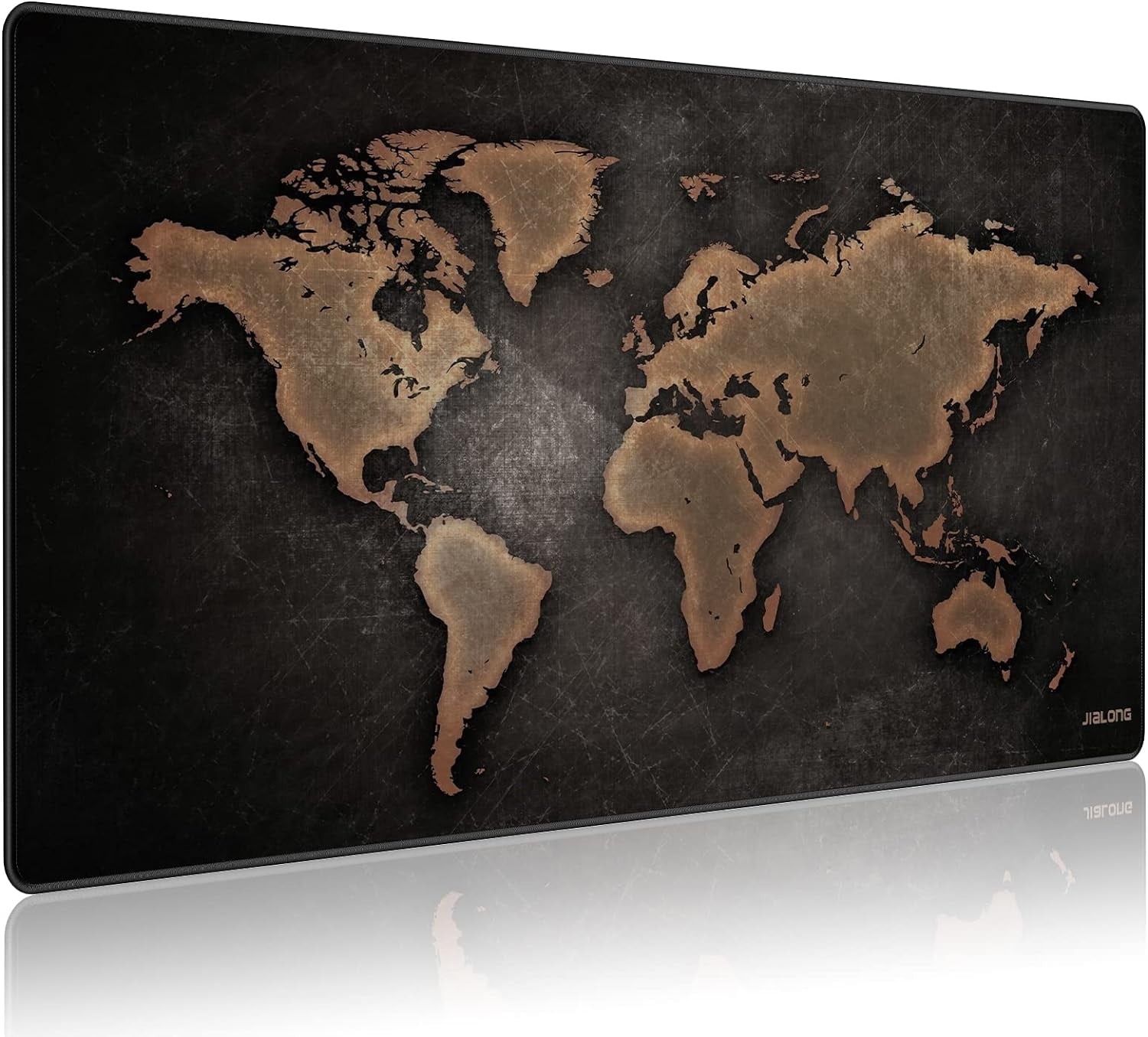 JIALONG Large Gaming Mouse Pad, XXL Desk Mousepad with Stitched Edges ...