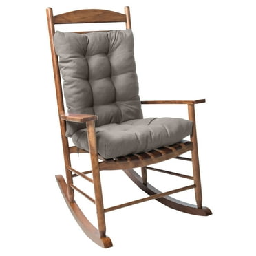 Sweet Home Collection 2 Piece Tufted Non Slip Rocking Chair Cushion Set ...