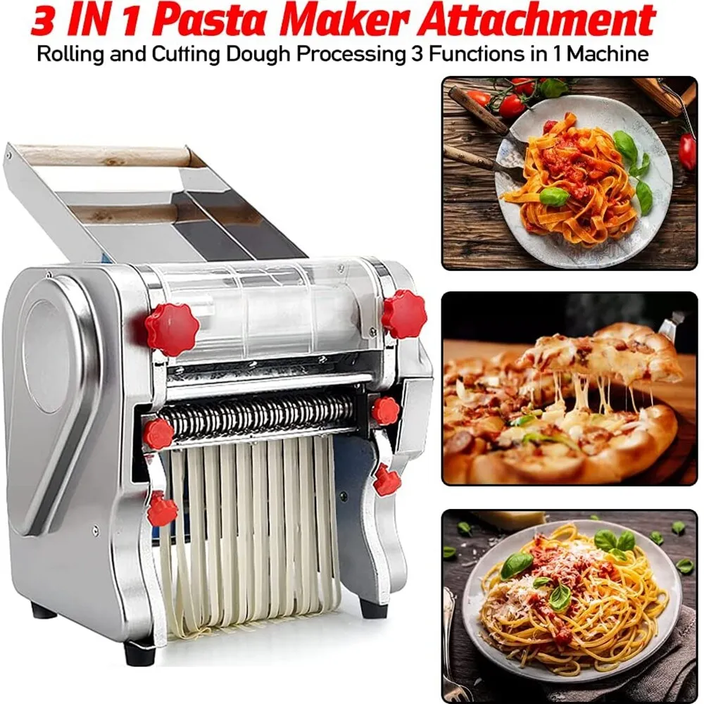 JIAN YA NA Electric Noodle Machine Dumpling Skin Pasta Press Maker ...