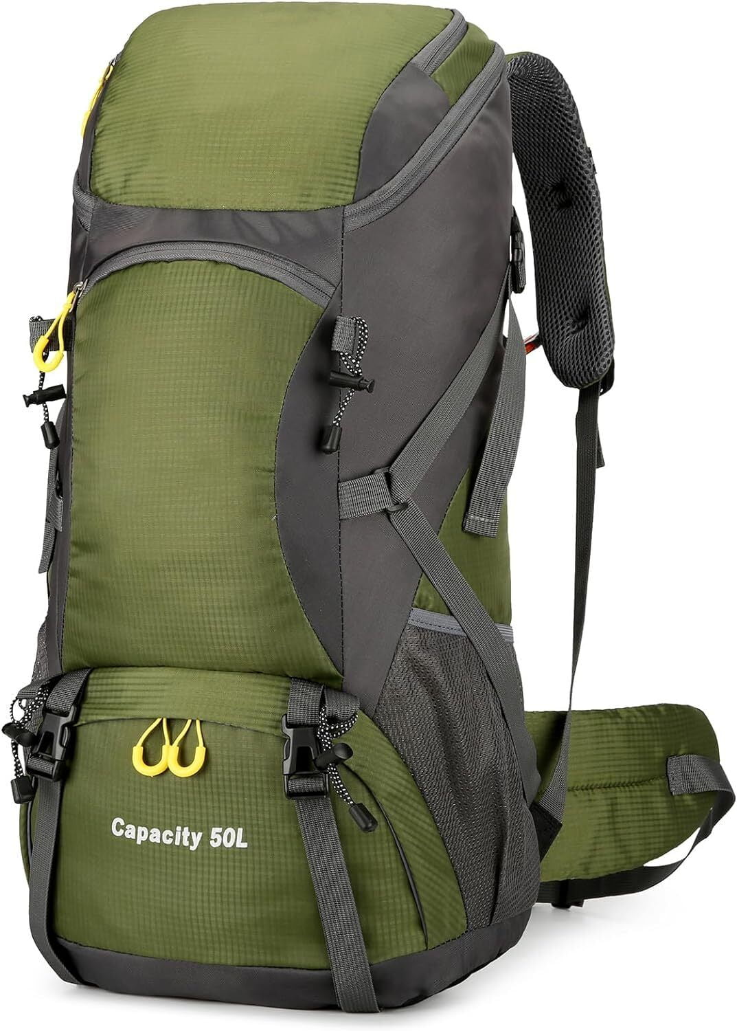 JIAN YA NA Hiking Backpack 50L for Men Women Waterproof Rucksack ...