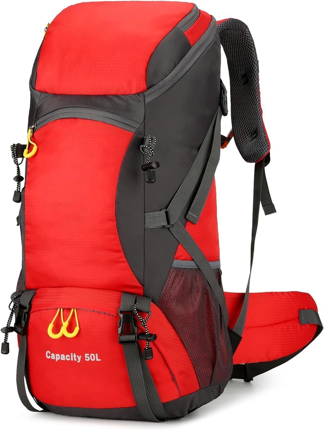 JIAN YA NA Hiking Backpack 50L for Men Women Waterproof Rucksack ...