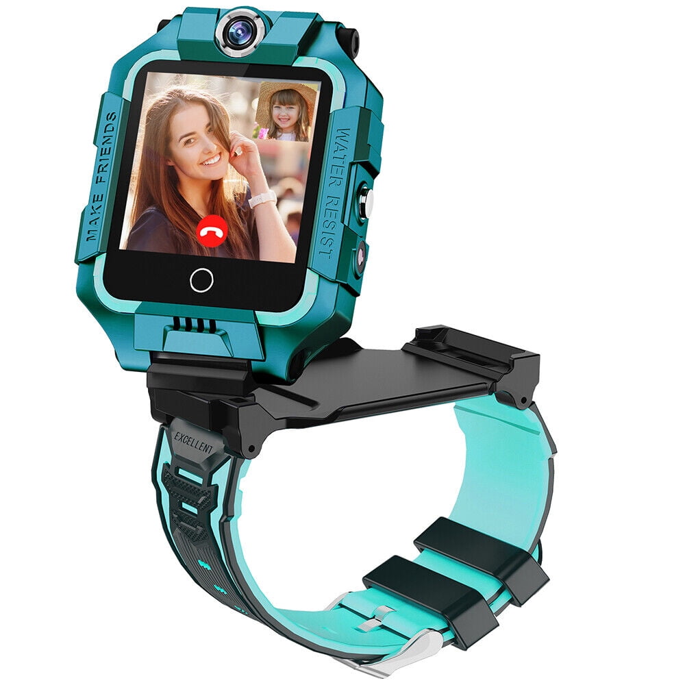 JIAN YA NA Smart Watch for Kids, 4G Phone Watch with Video Chat 3 Way ...