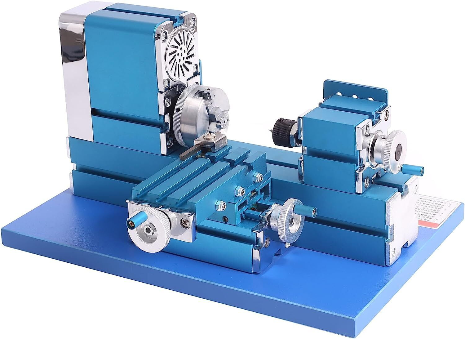JIAN YA NA Universal Mini Metal Lathe Milling Machine Motorized ...
