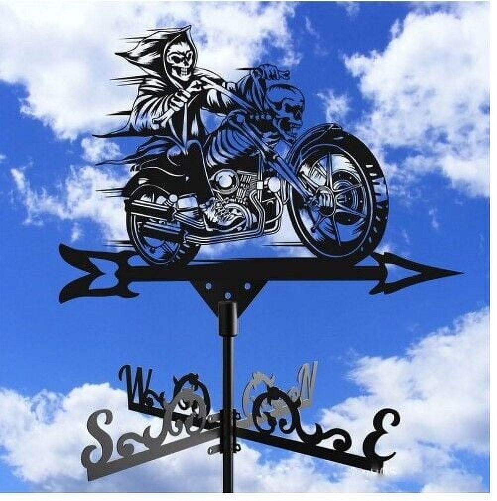 JIAN YA NA Wind Vane Rooftop Weather Vane Retro Wind Direction ...