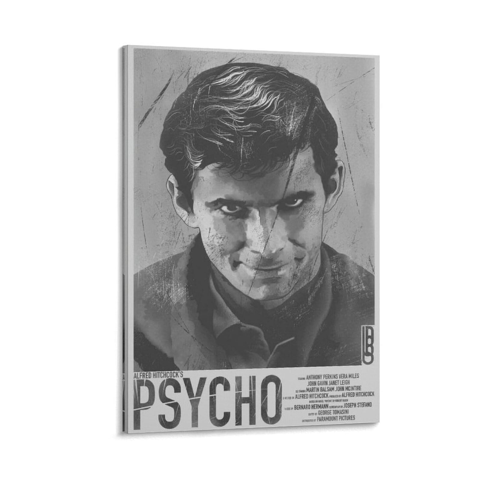 JIANLE Psycho 1960 American Thriller Horror Movie Poster Wall Mural ...