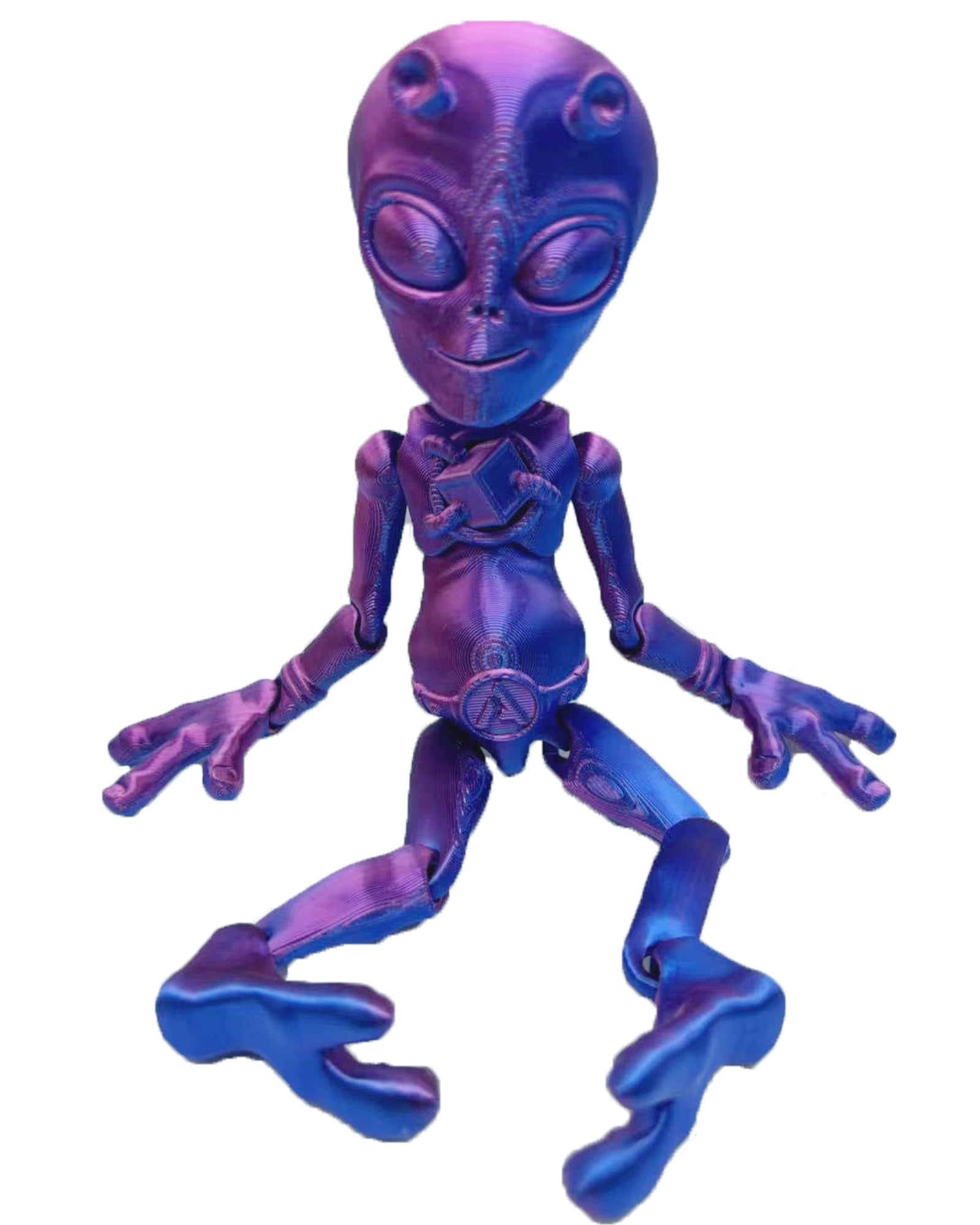 JIANLEKE Premium 3D Printed Mini Flexible Lightweight Alien ...