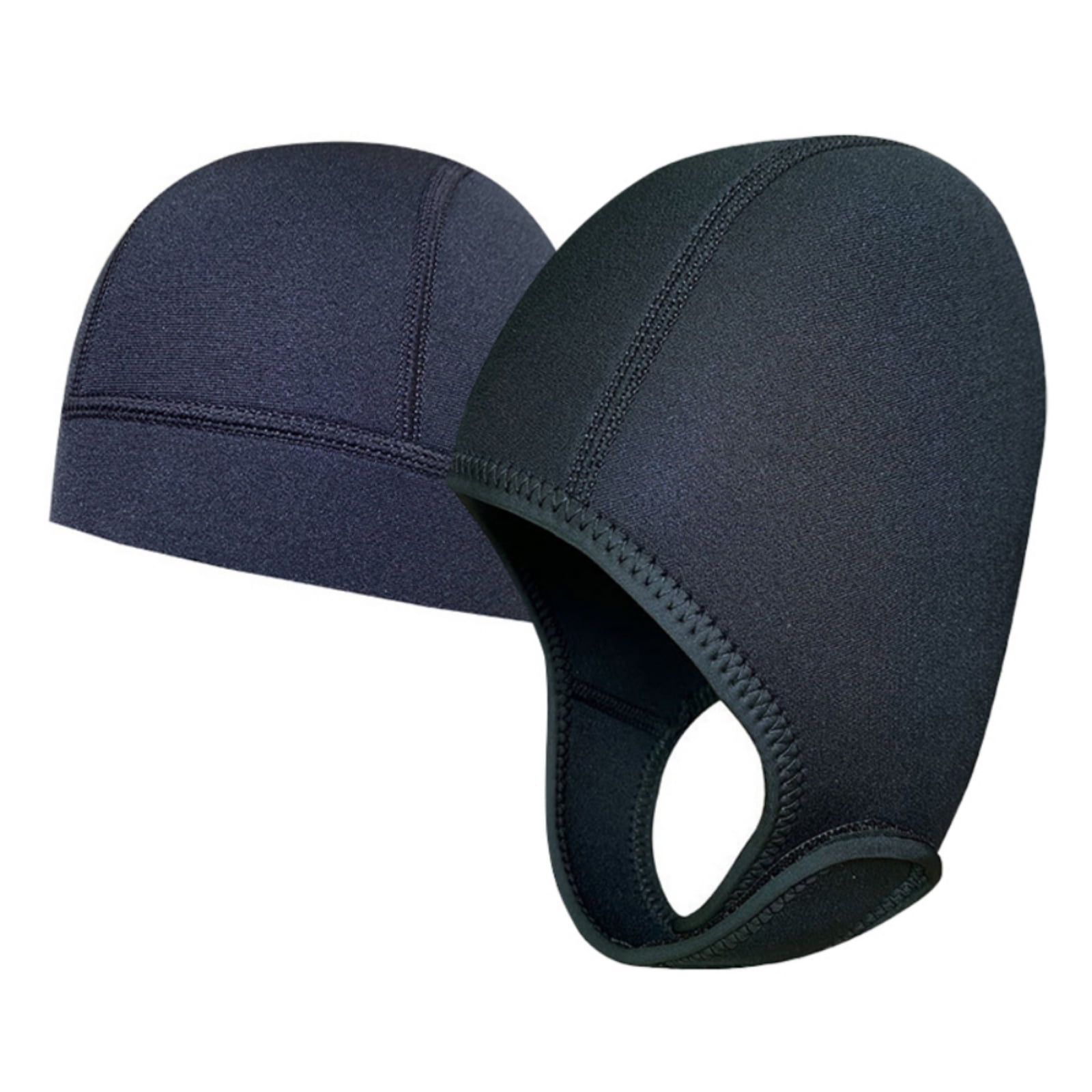 JIAOCHU 2 Pcs Chloroprene Rubber Diving Hood Thermal Wetsuit Hood Cap ...