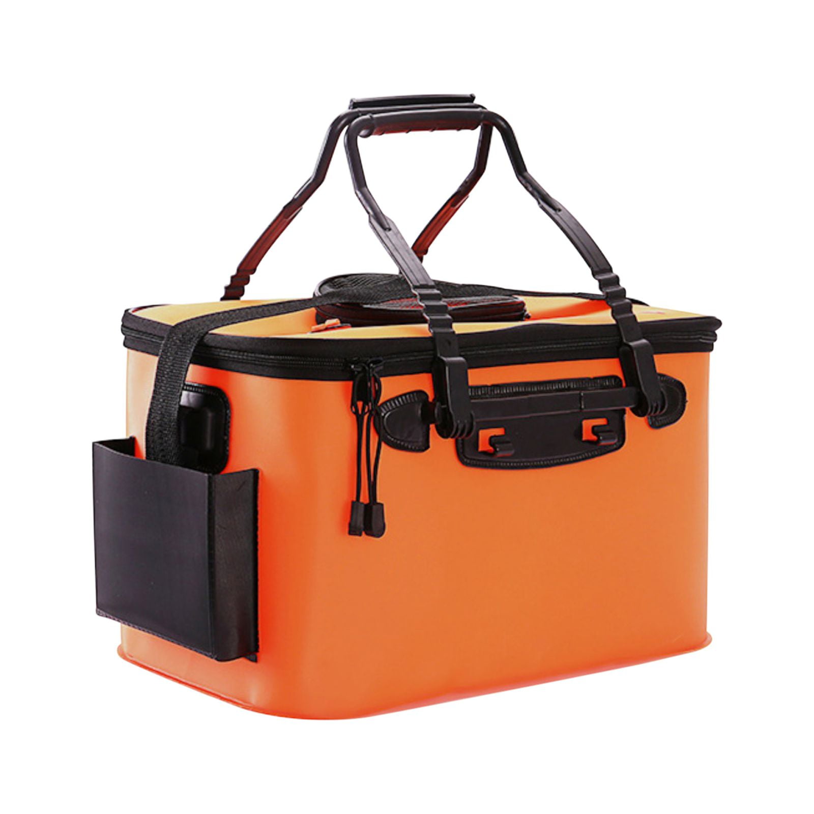 JIAOCHU Fishing Bucket,Foldable Fish Bucket, Multi-Functional EVA ...