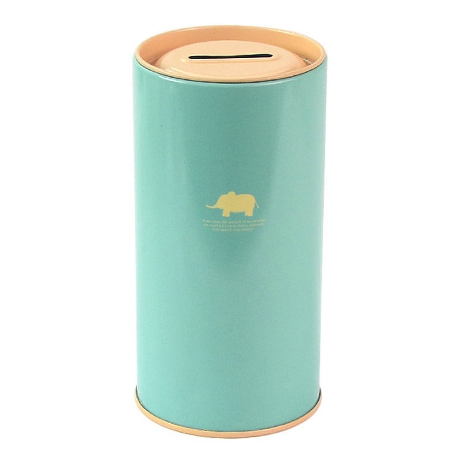 JIAOCHU Metal Coin Piggy Bank No Break to Open Saving Box W/Easy-Open ...