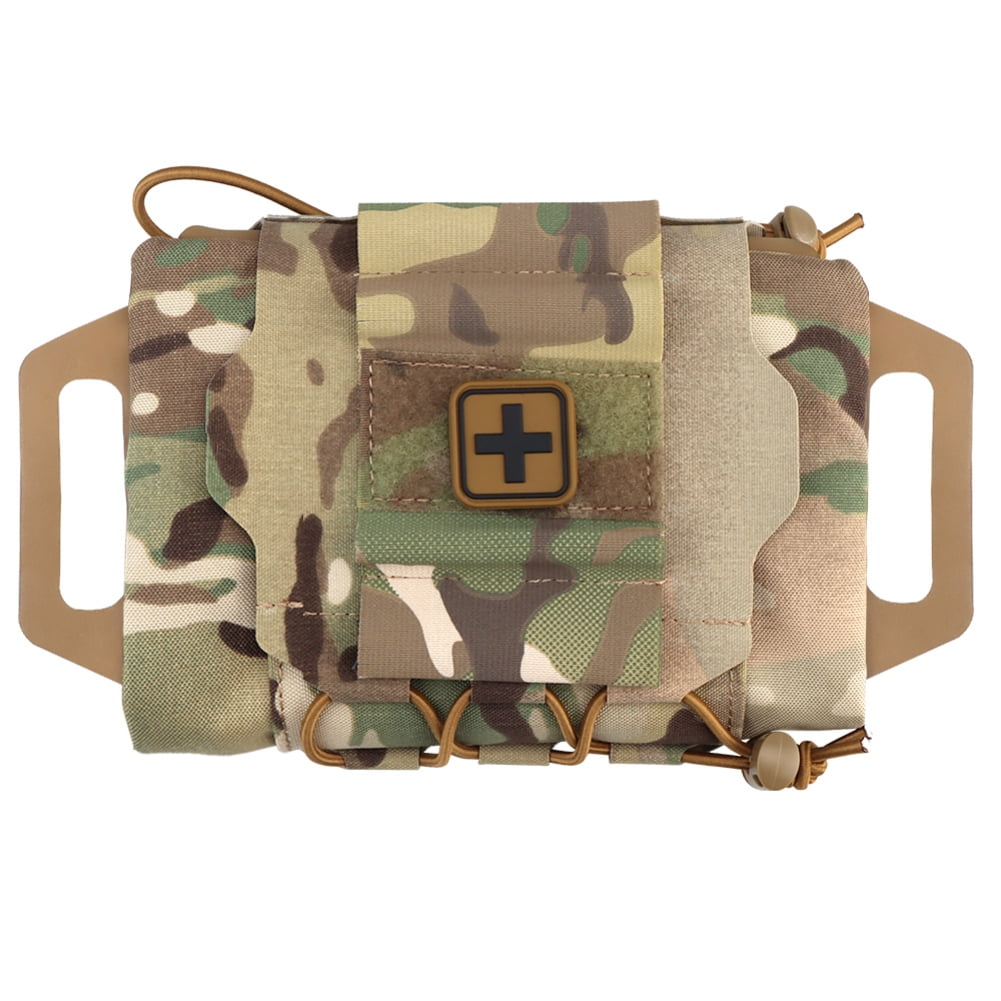 JIAOCHU Rapid/Quick Deploy First Aid Kit Pack IFAK Pouch Two-Piece ...