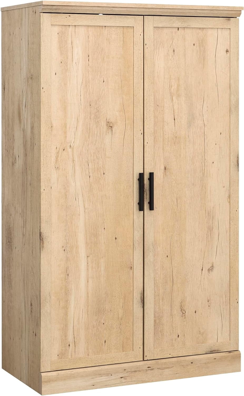 JIAQI Aspen Post Cabinets 2-Door Storage Cabinet, Double Door Storage ...