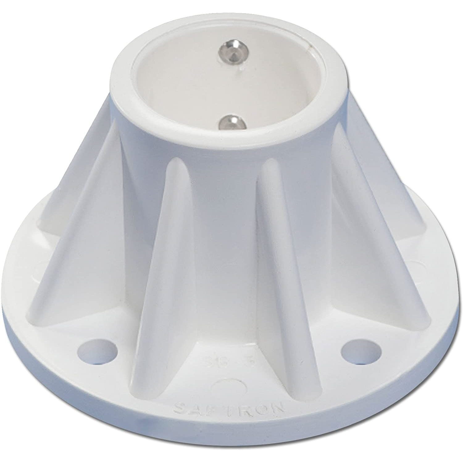 JIARUI 3 inch white surface-mount base for 1.9 inch OD swimming pool ladders SB-3-W - Walmart.com