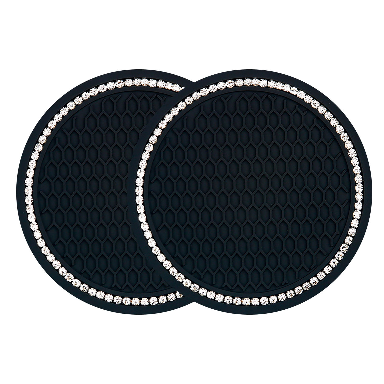 JIASEN Car-Coasters for Cup Holders, Universal Bling Water-Coaster and ...