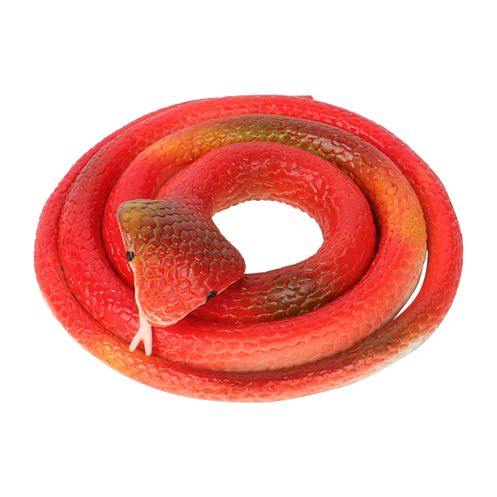 JIASEN Funny Rubber Snakes Looks Supper Real Realistic Snakes Pretty ...