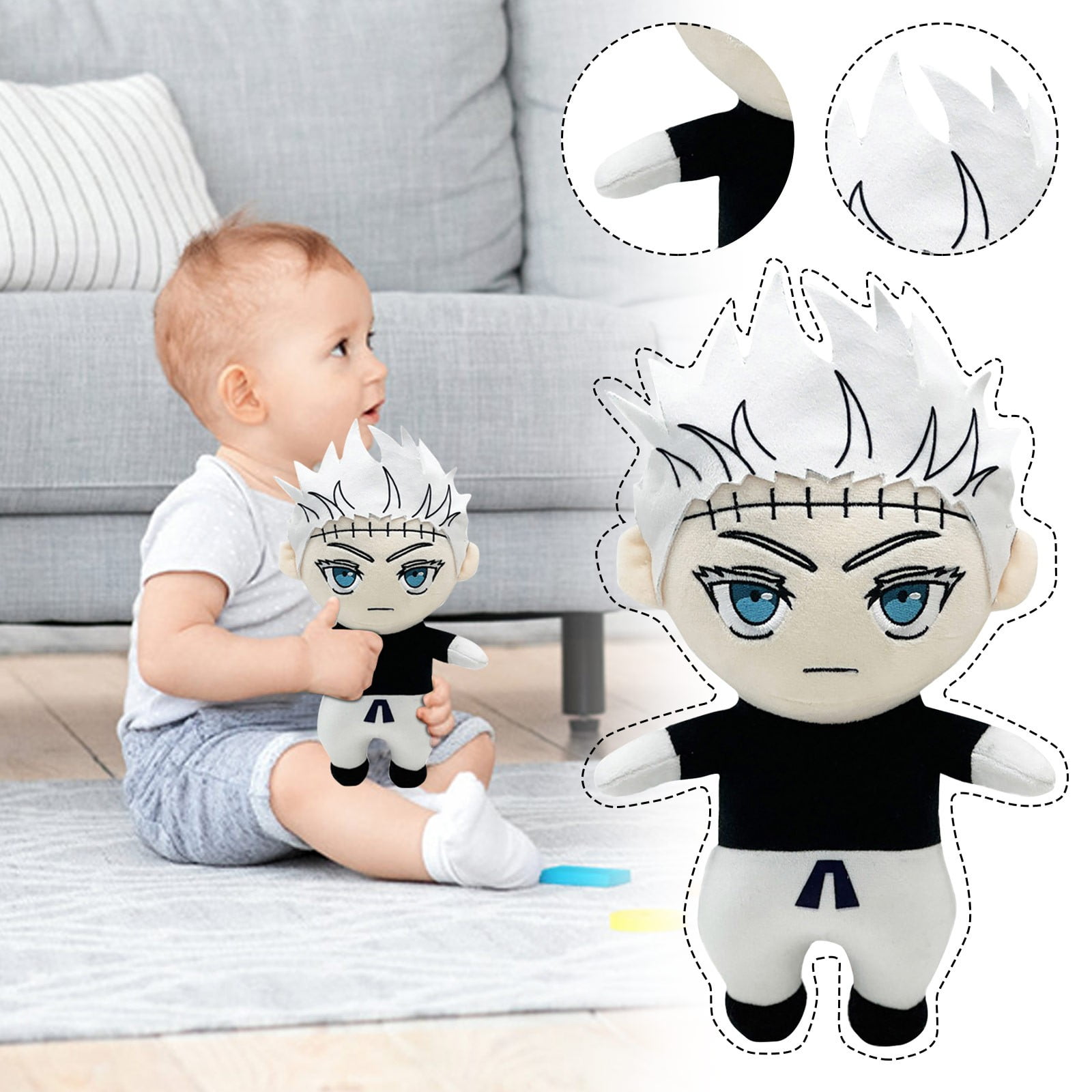 JIASEN Jujutsu Kaisen Plush Toy Cartoon Zenin Maki Stuffed Toys Mini ...