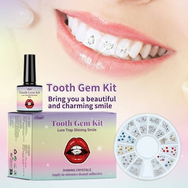 SDJMa Tooth Gem Kit,Professional Tooth Gems Kit for Teeth, Starter ...
