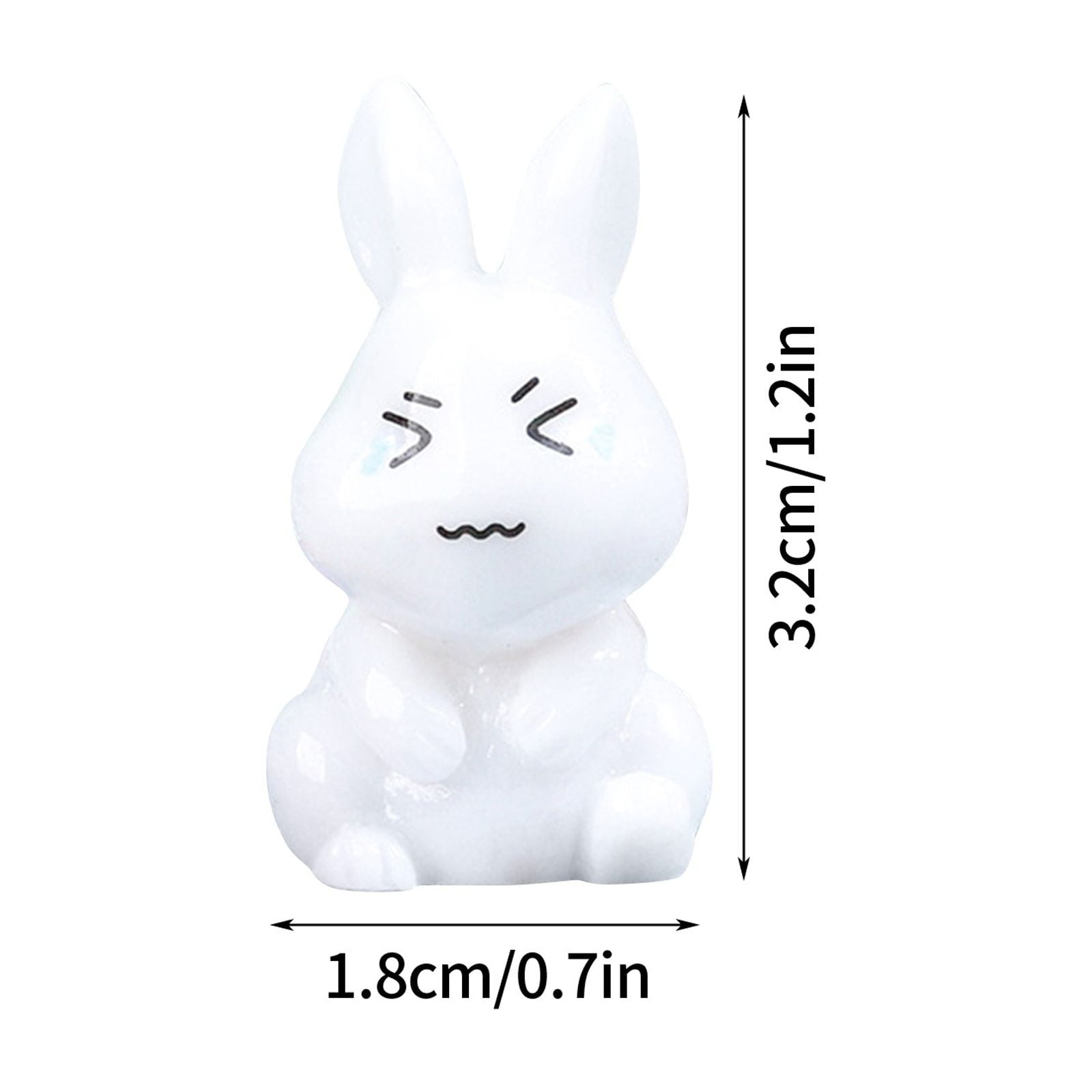 JIASONJY 20 Pieces Luminous Mini Resin Animals, Tiny Glow in The Dark ...