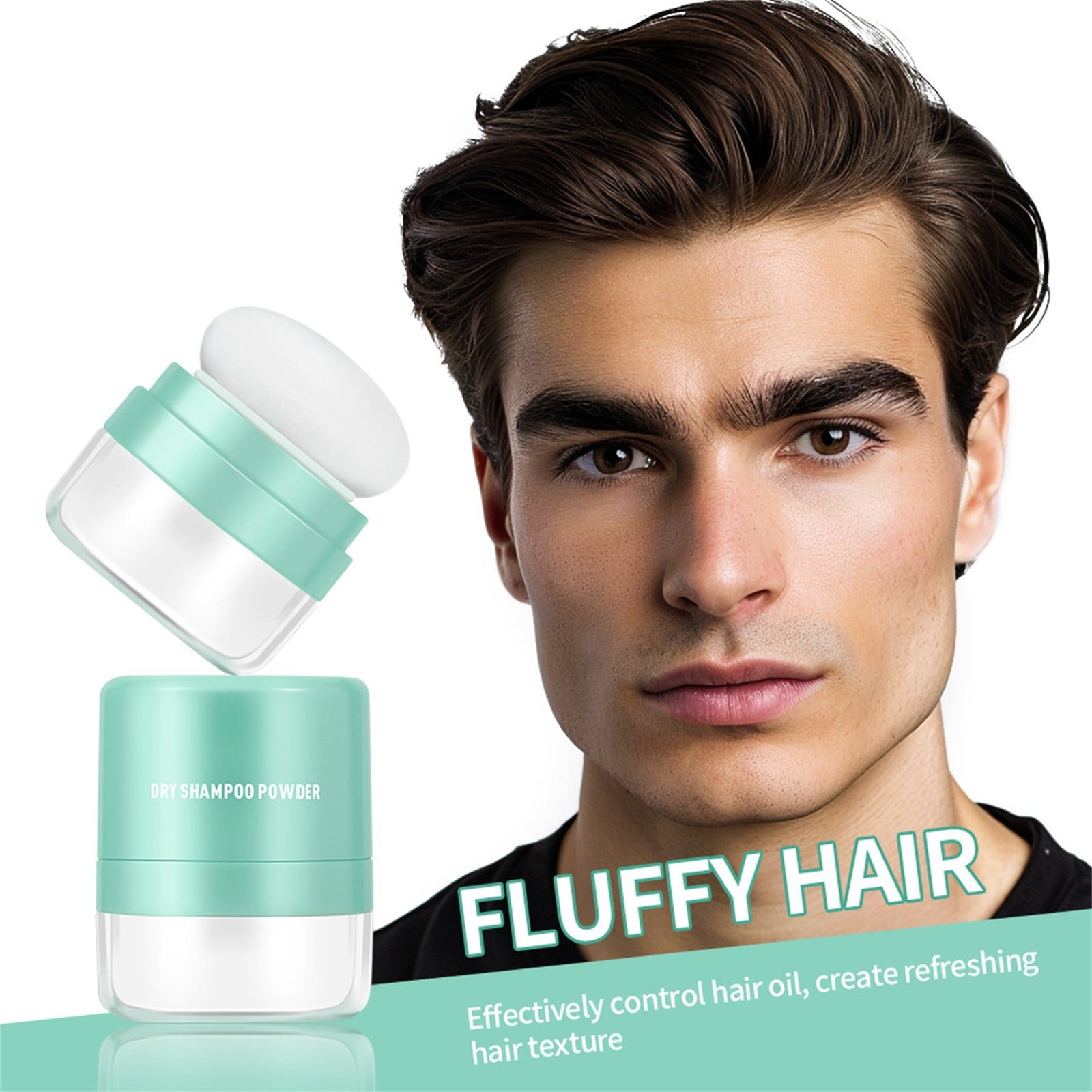 JIASONJY Dry Cleaning Hair Fluff Powder, Fluff Hair Fresh Hair Style ...