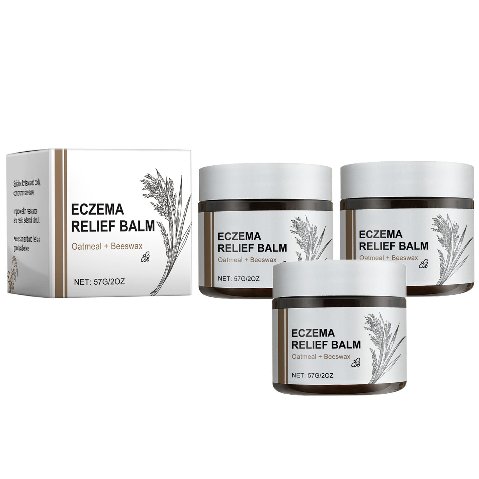 JIASONJY Eczema Cream Mild Soothing Eczema Nourishing Skin Itching ...