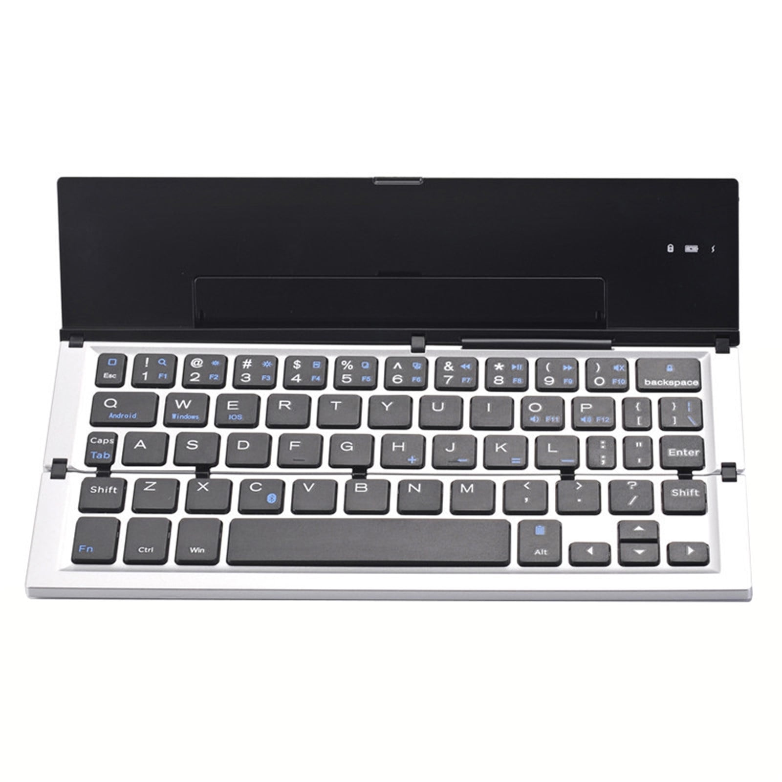 JIASONJY Foldable Bluetooth Keyboard, Folding Travel Keyboard, Metal ...