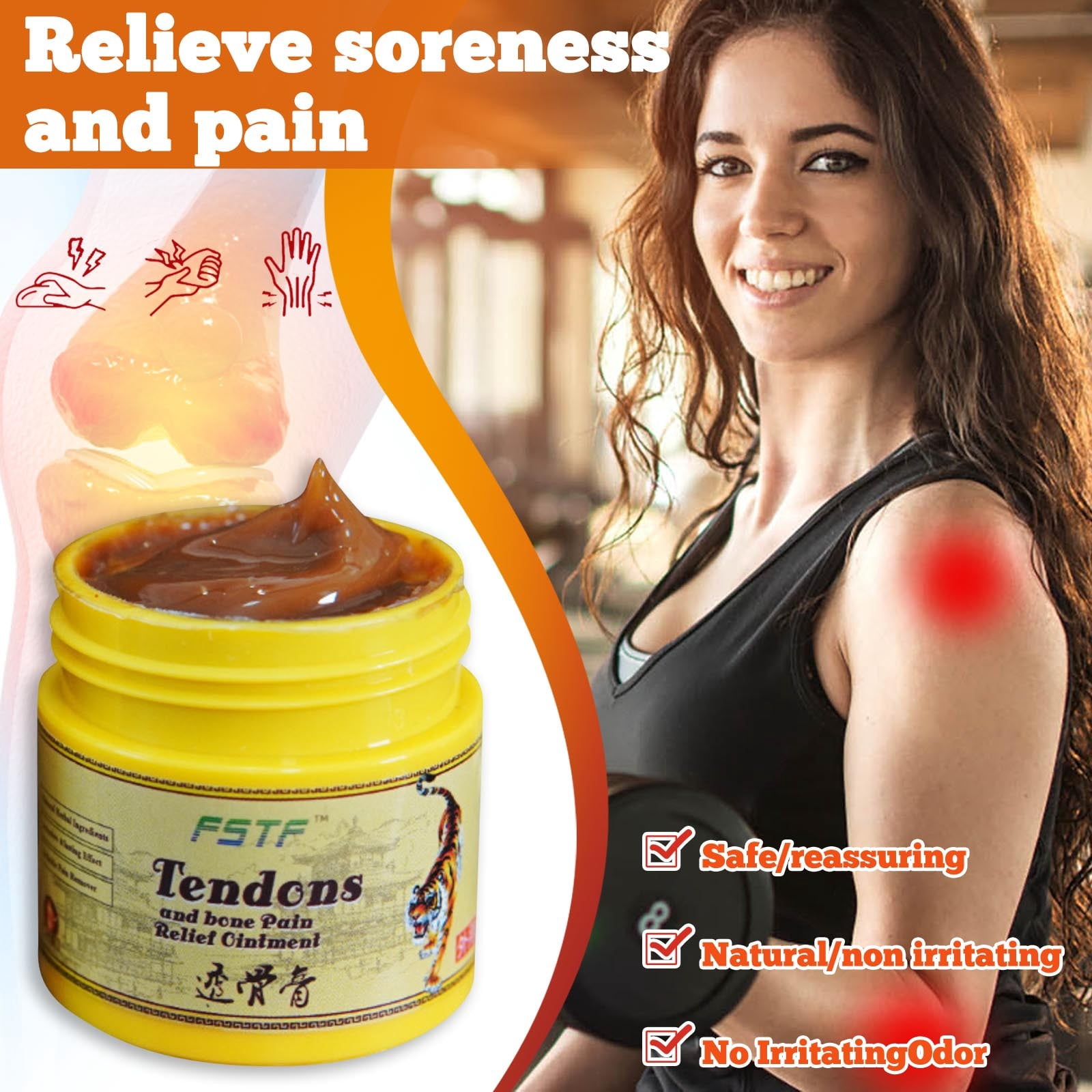 JIASONJY Knee Joint Synovial Paste Massage Paste Effectively Relieves ...