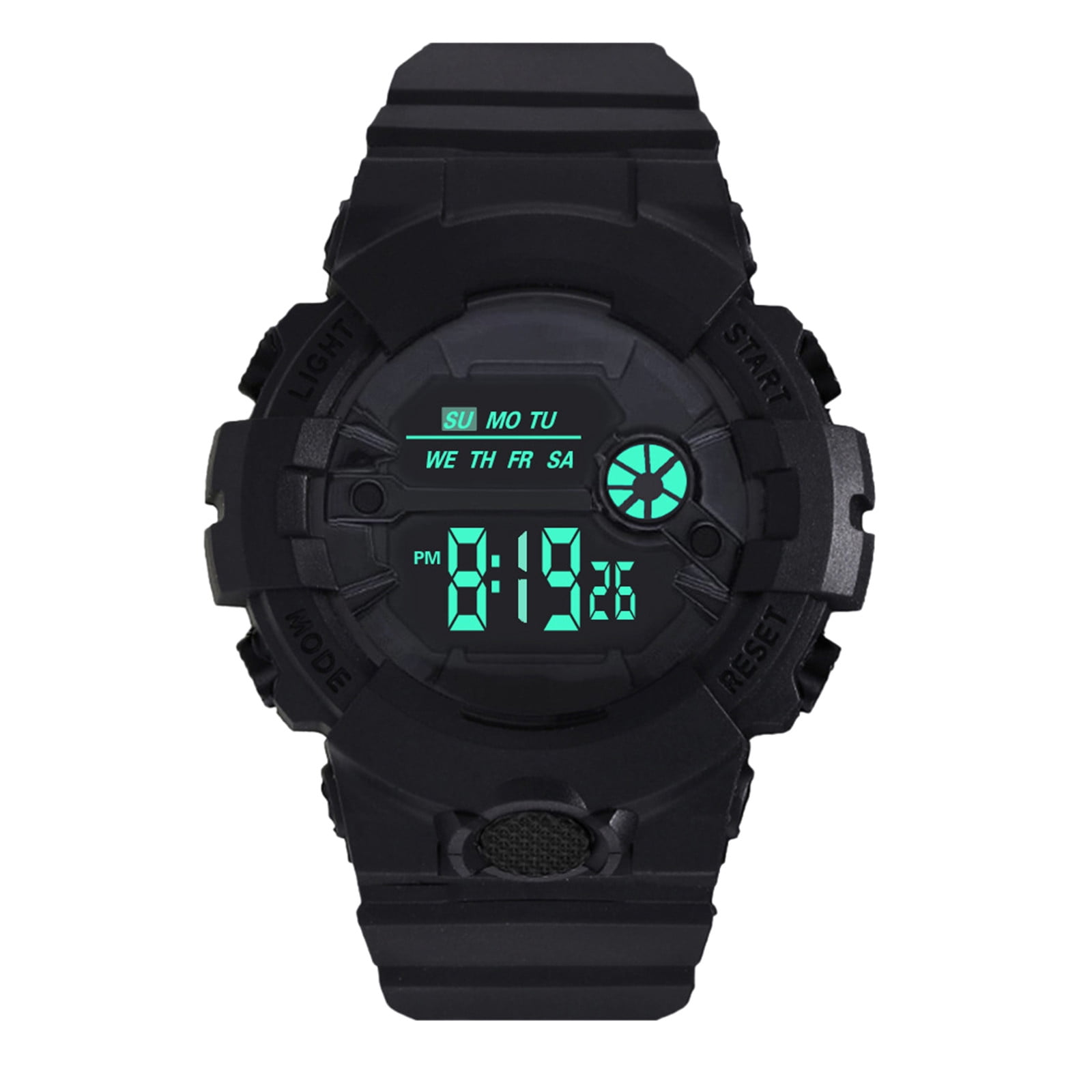 JIASONJY Minimalist Sports Waterproof Digital Watches Men with Wide ...