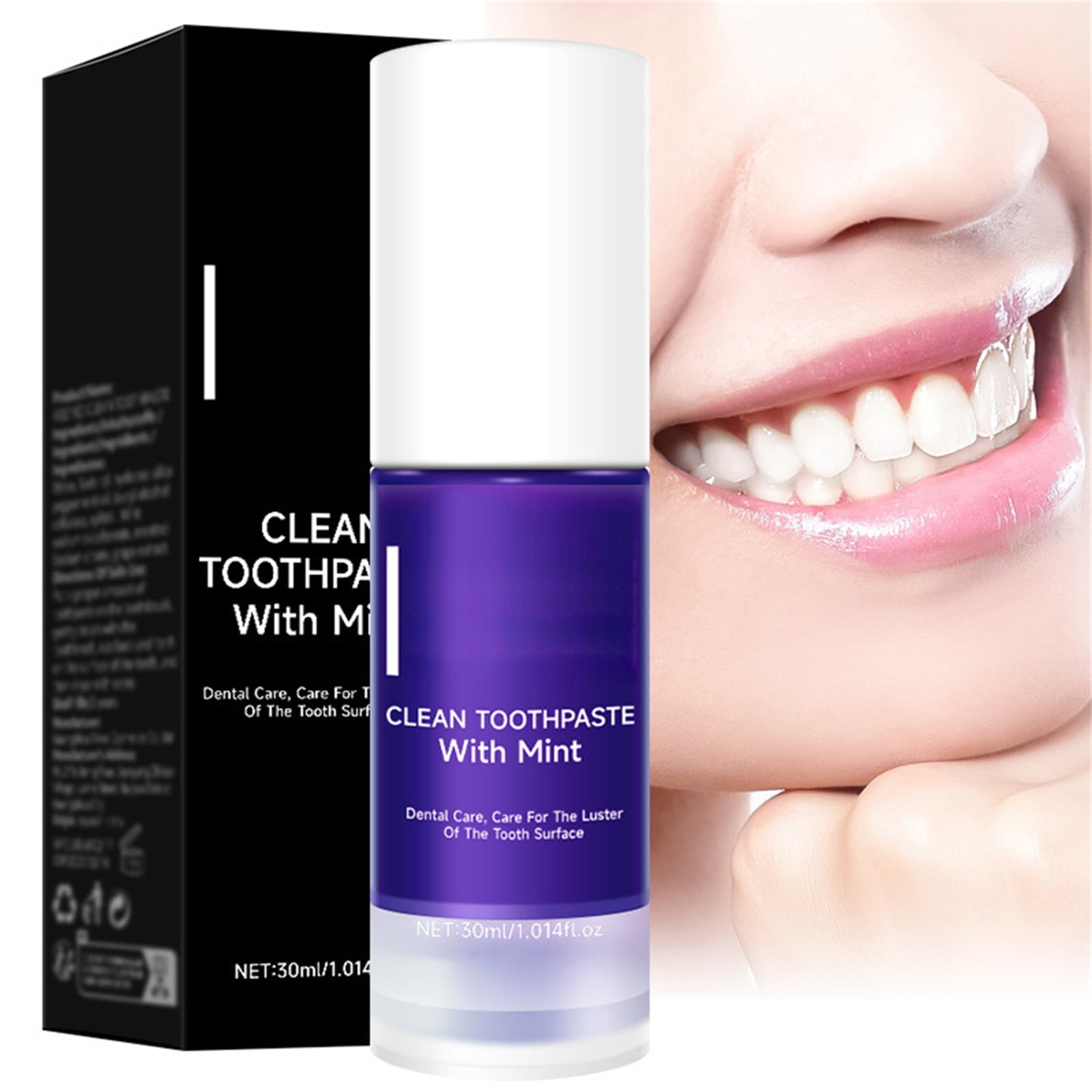 JIASONJY Purple Whitening Toothpaste Purple Toothpaste Whitening for ...