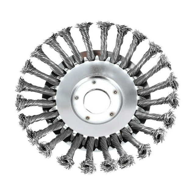 JIASONJY Rotary Weed Brush, Steel Wire Brush Cutter Trimmer Head Set ...