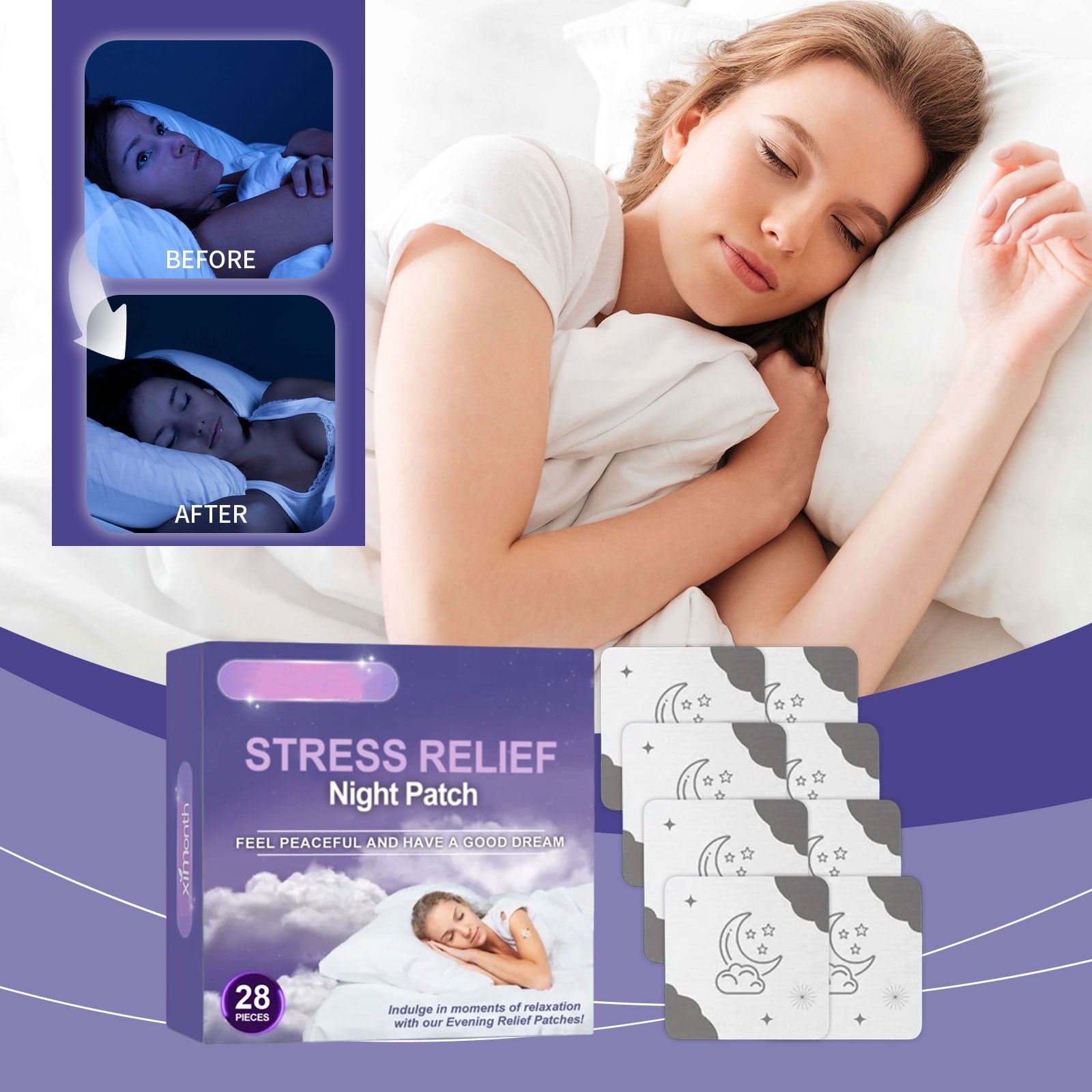 JIASONJY Sleep Patch, Night Fragr, Soothing Sleep Patch, Fragra Oil ...