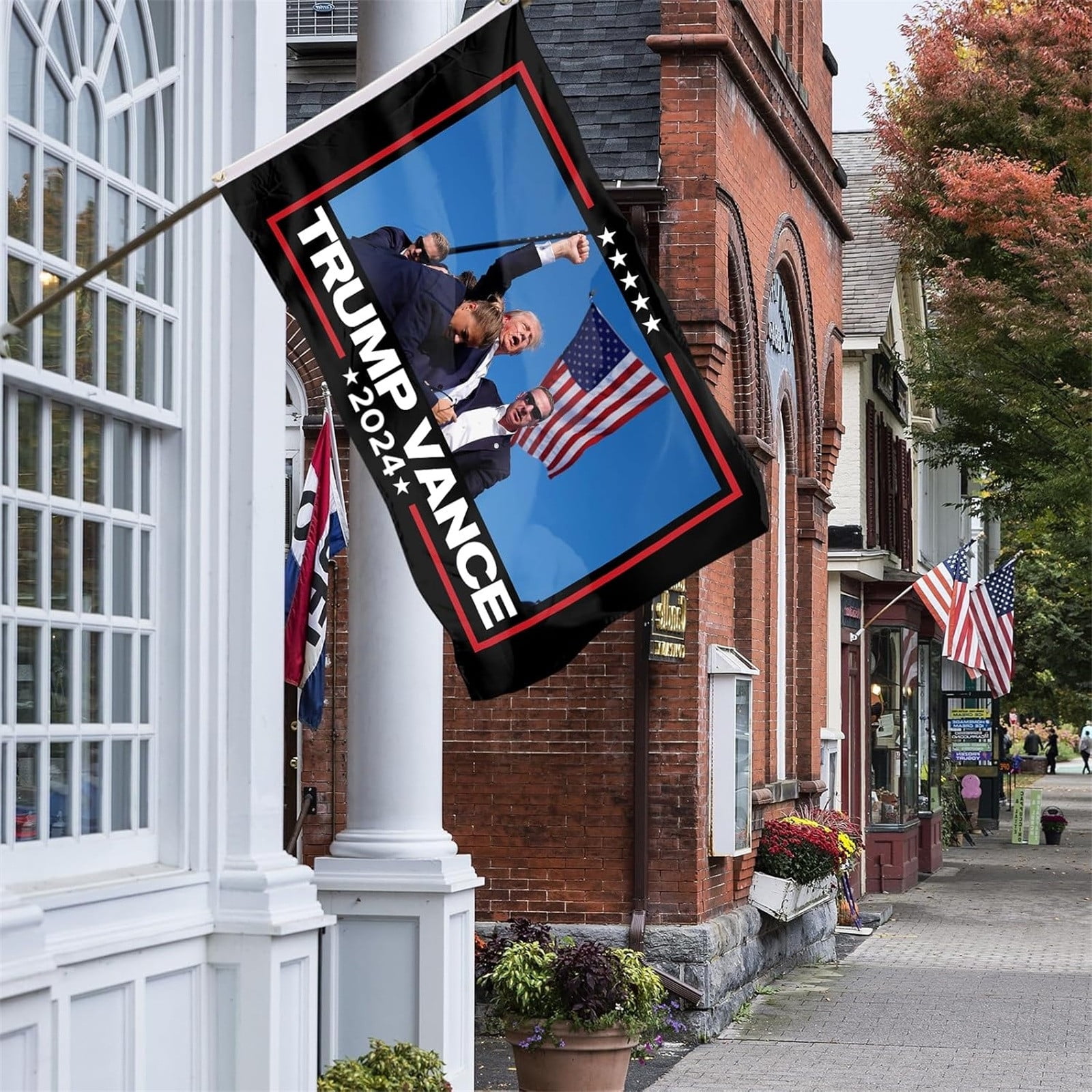 JIASONJY Trump Vance 2024 Garden Flag Double Sided Trump Vance Flags ...