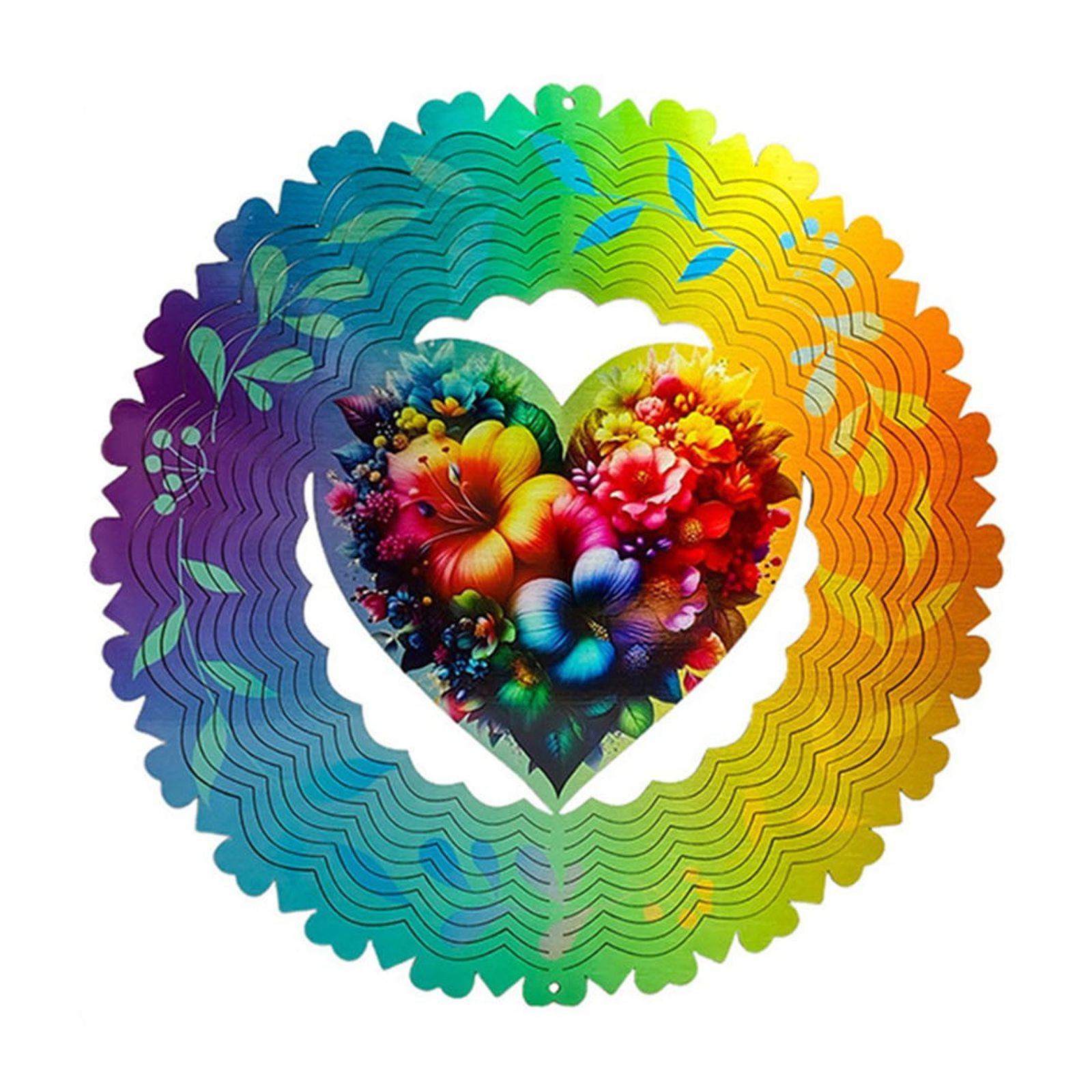 JIASONJY Wind Spinner Garden Indoor Outdoor Decor 3D Stainless Steel ...